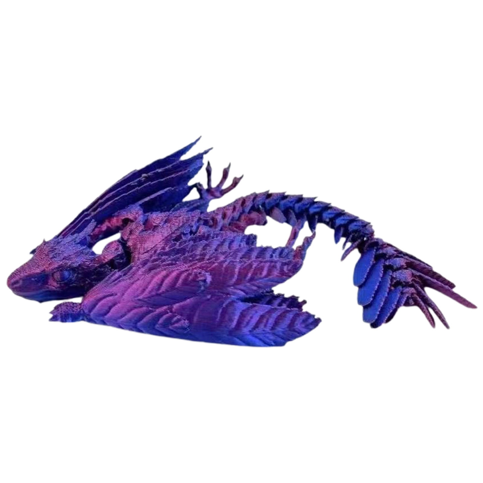 Nmdmisc 3D Printed Dragon with Wings,Feathered Wyvern Dragon ...