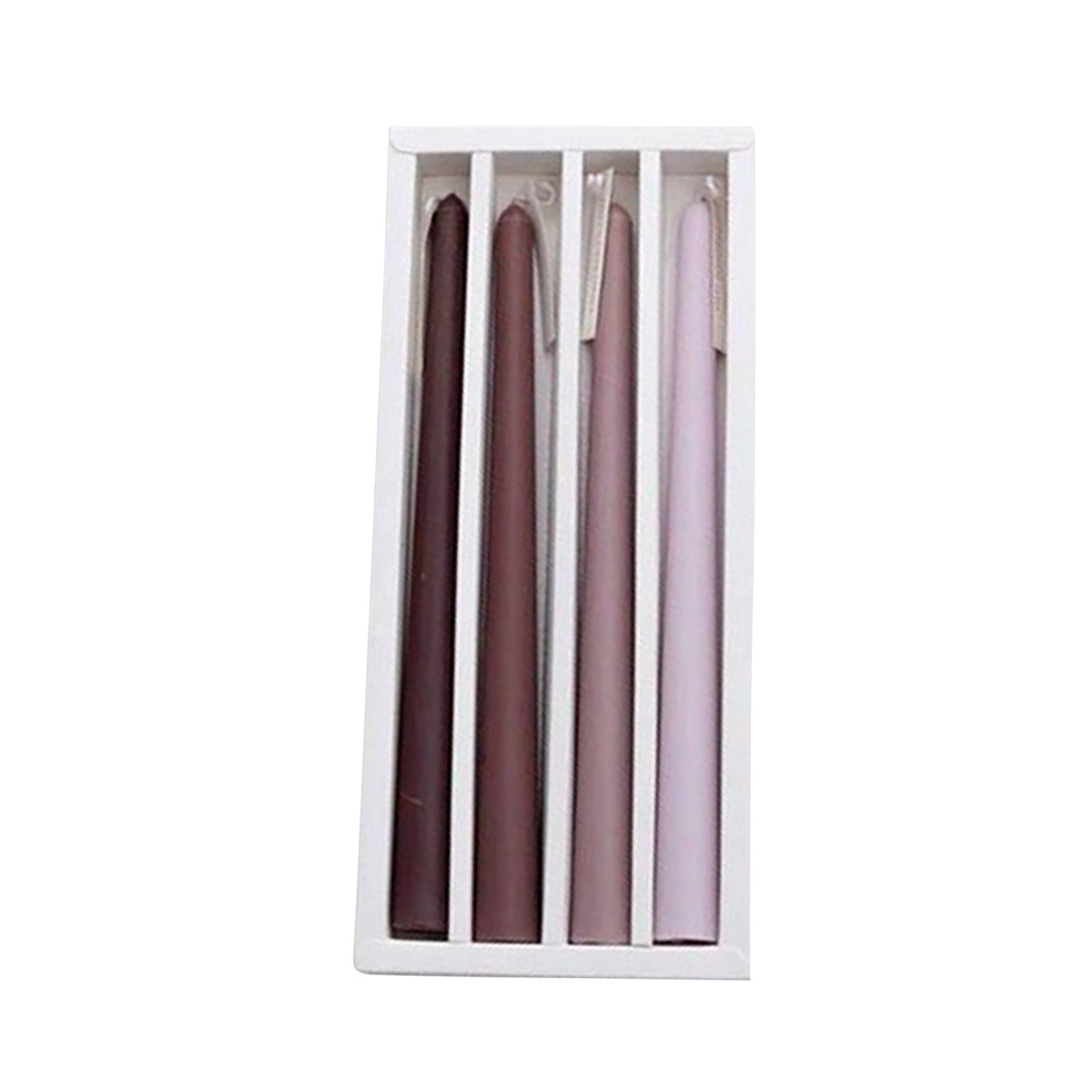 Nmdmisc 4 PCS 10 Inch Taper Candles,Long Aromatherapy Candle Sticks ...