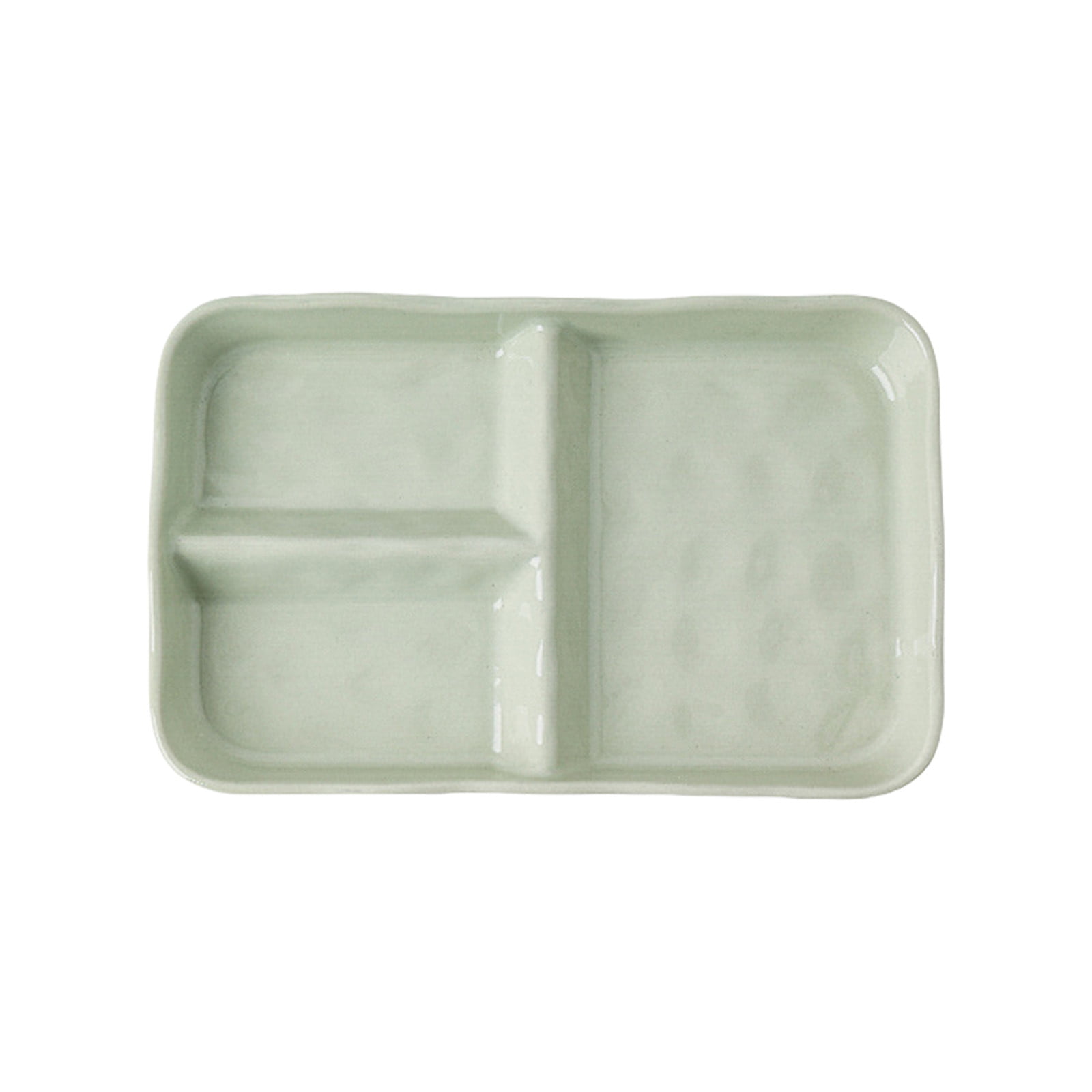 Nmdmisc Ceramic Divided Plates Unbreakable Divided Dinnerware Set ...