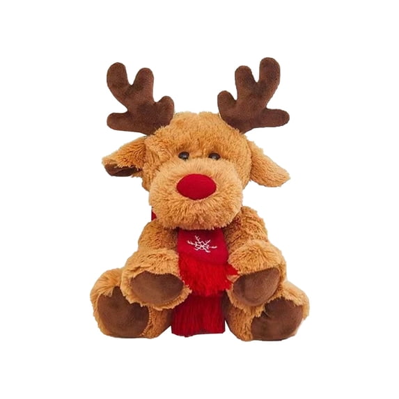 Nmdmisc Christmas Reindeer Stuffed Plush Toy,11" Christmas Elk Stuffed ...