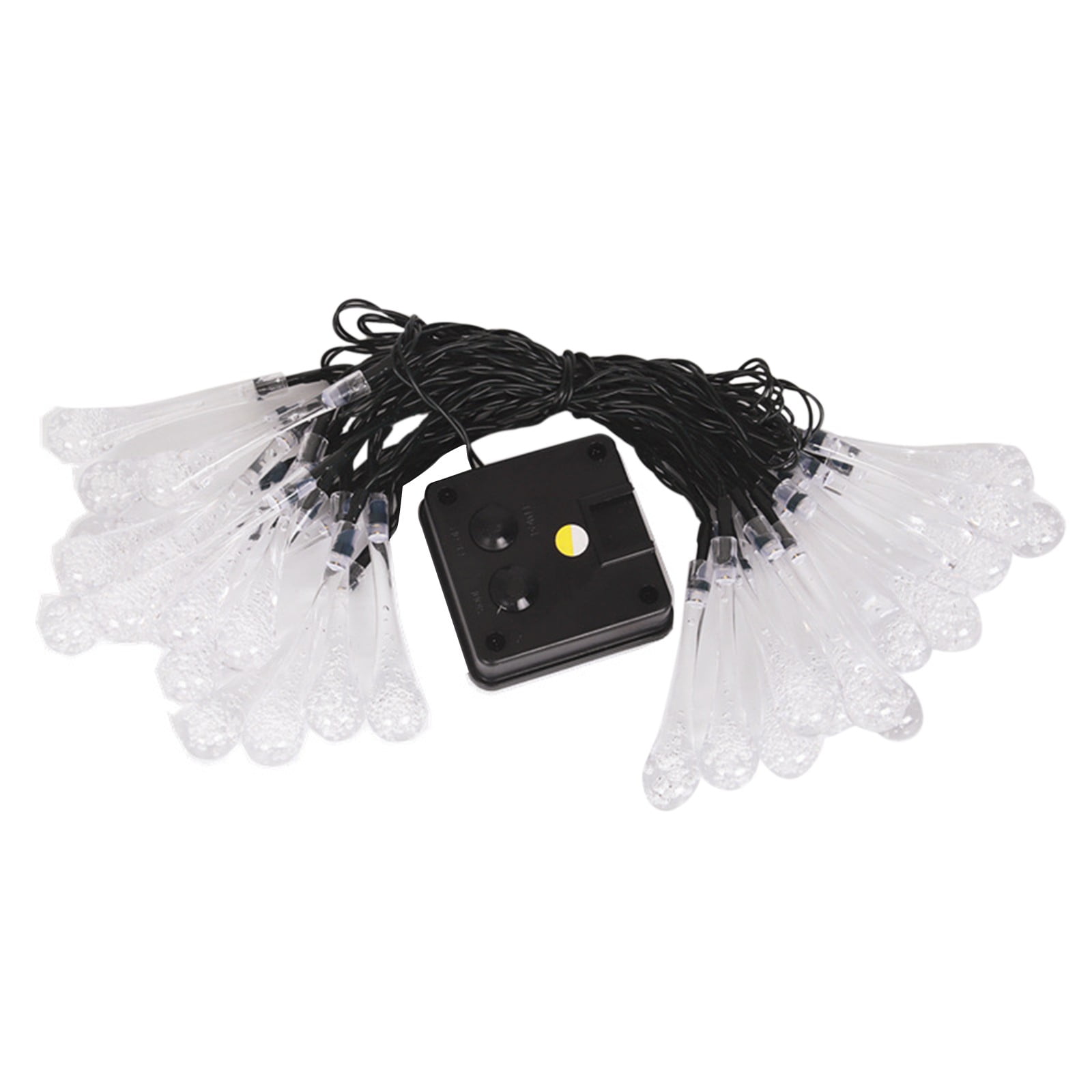 Nmdmisc Christmas Solar Water Droplet String Lights,16.4ft 20LED ...