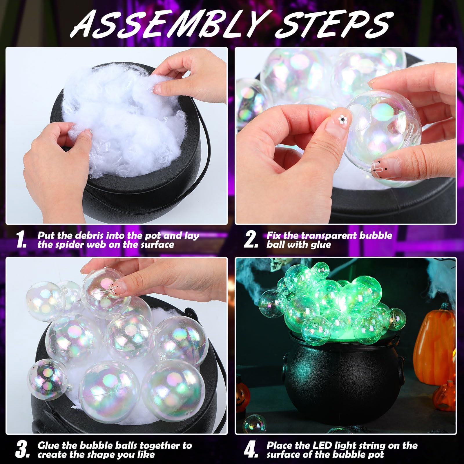 Nmdmisc DIY Bubbling Cauldron Set - Light up Witches Bubbling Cauldron ... Nmdmisc DIY Bubbling Cauldron Set - Light up Witches Bubbling Cauldron ...