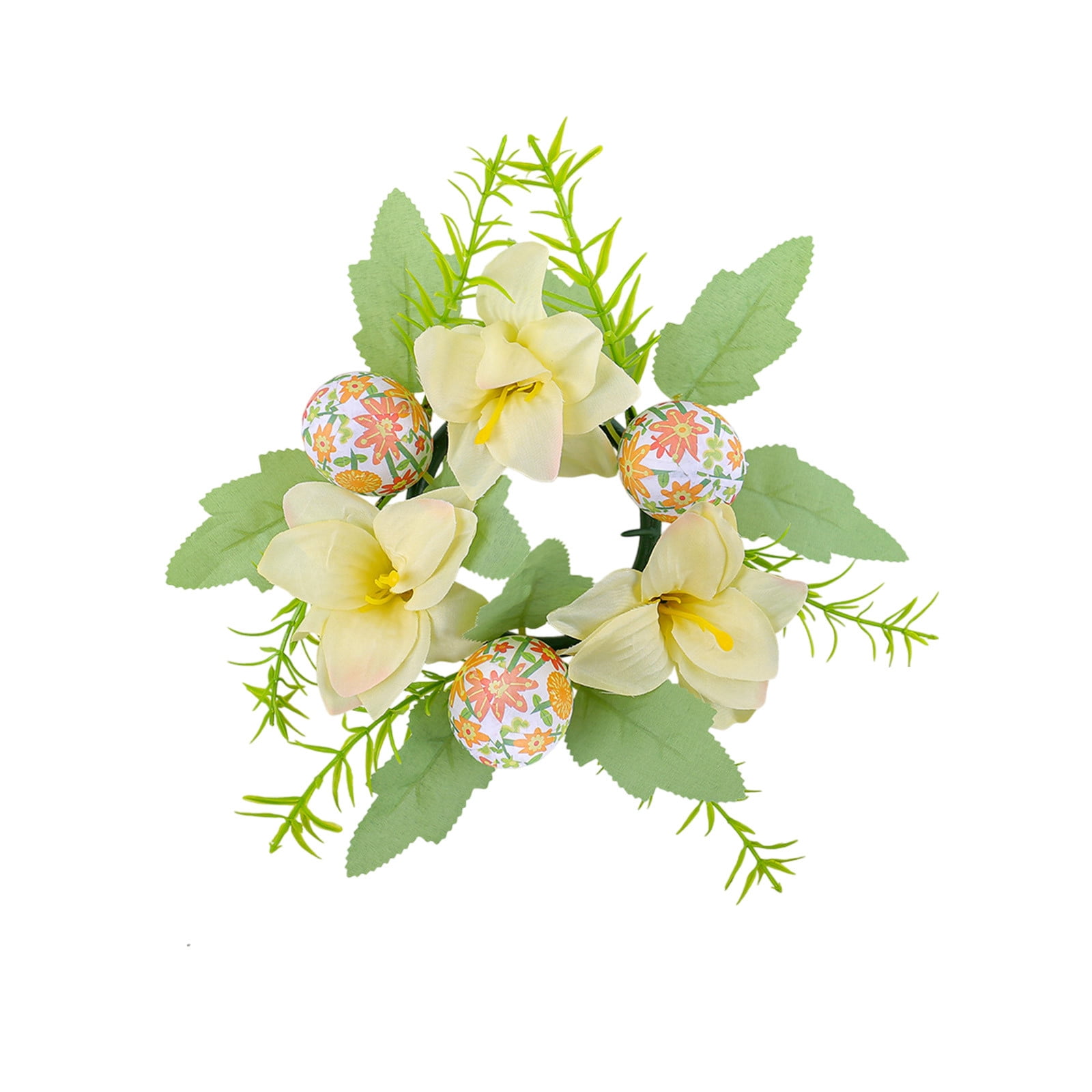Nmdmisc Easter Candle Rings Wreaths,Easter Egg Candle Rings Wreaths ...