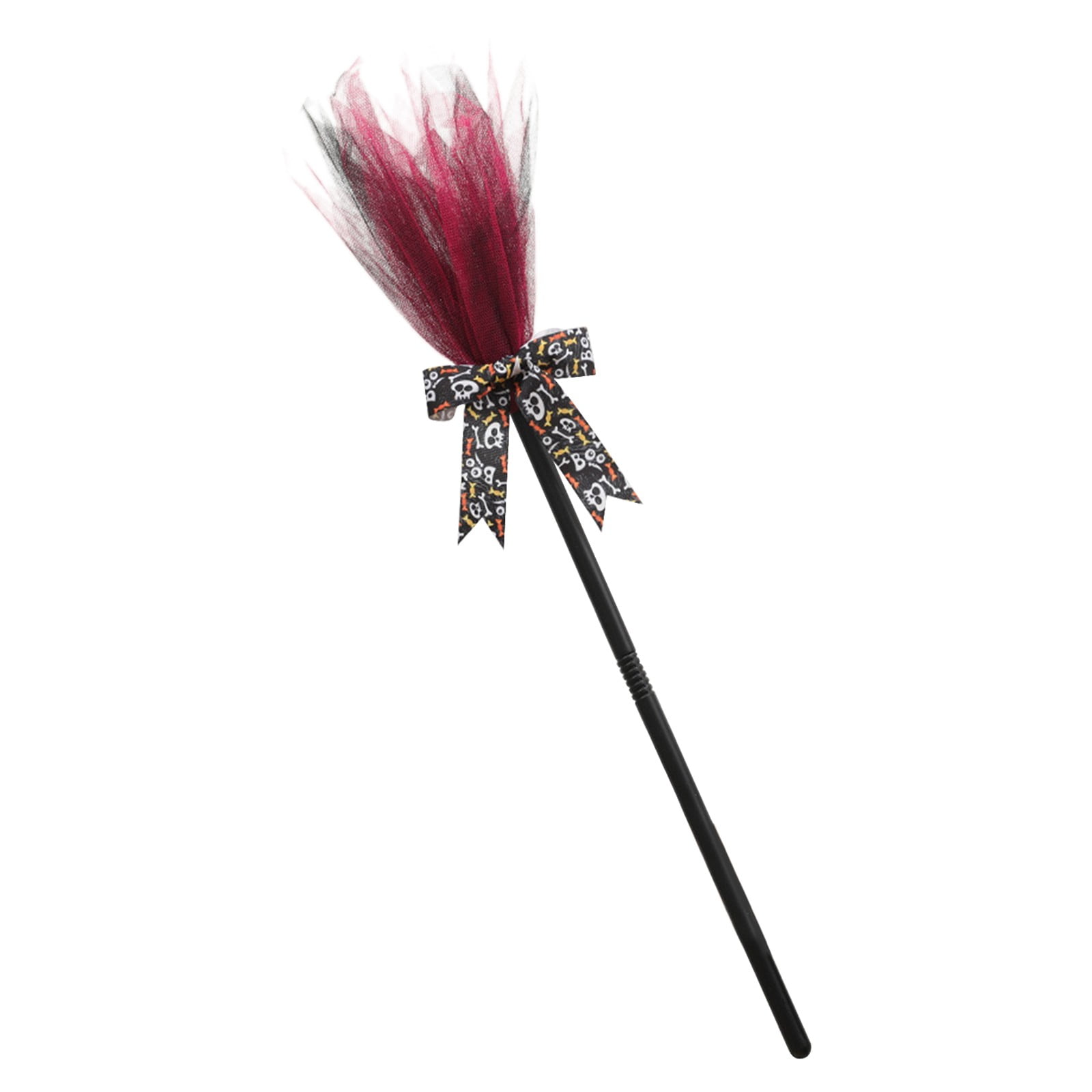 Nmdmisc Halloween Witch Broom, 35.4in Witch Cosplay Broom, Plastic ...
