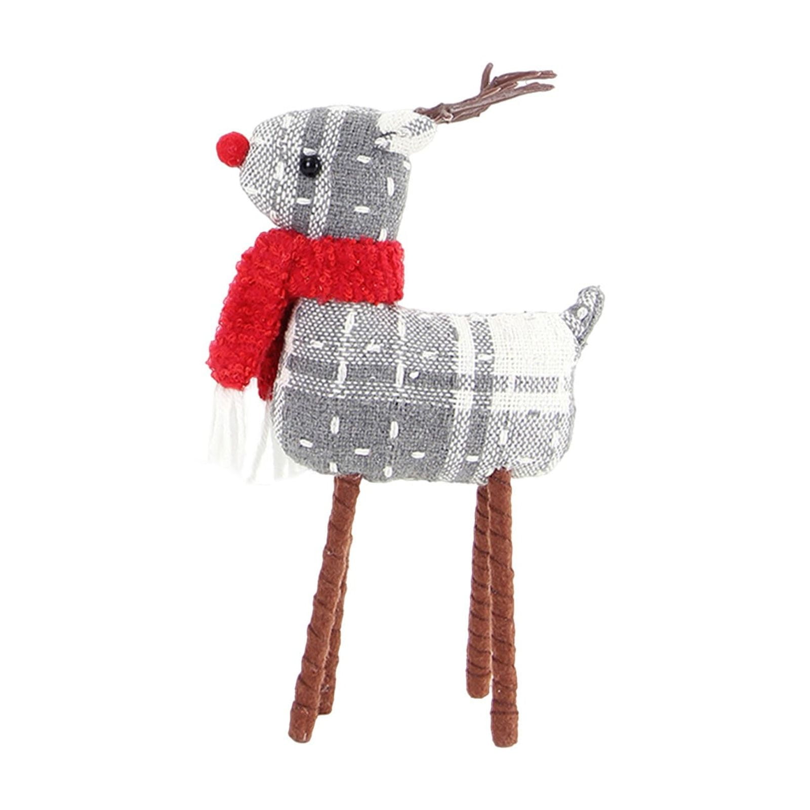 Nmdmisc Reindeer Christmas Decoration,Standing Christmas Elk Decor ...