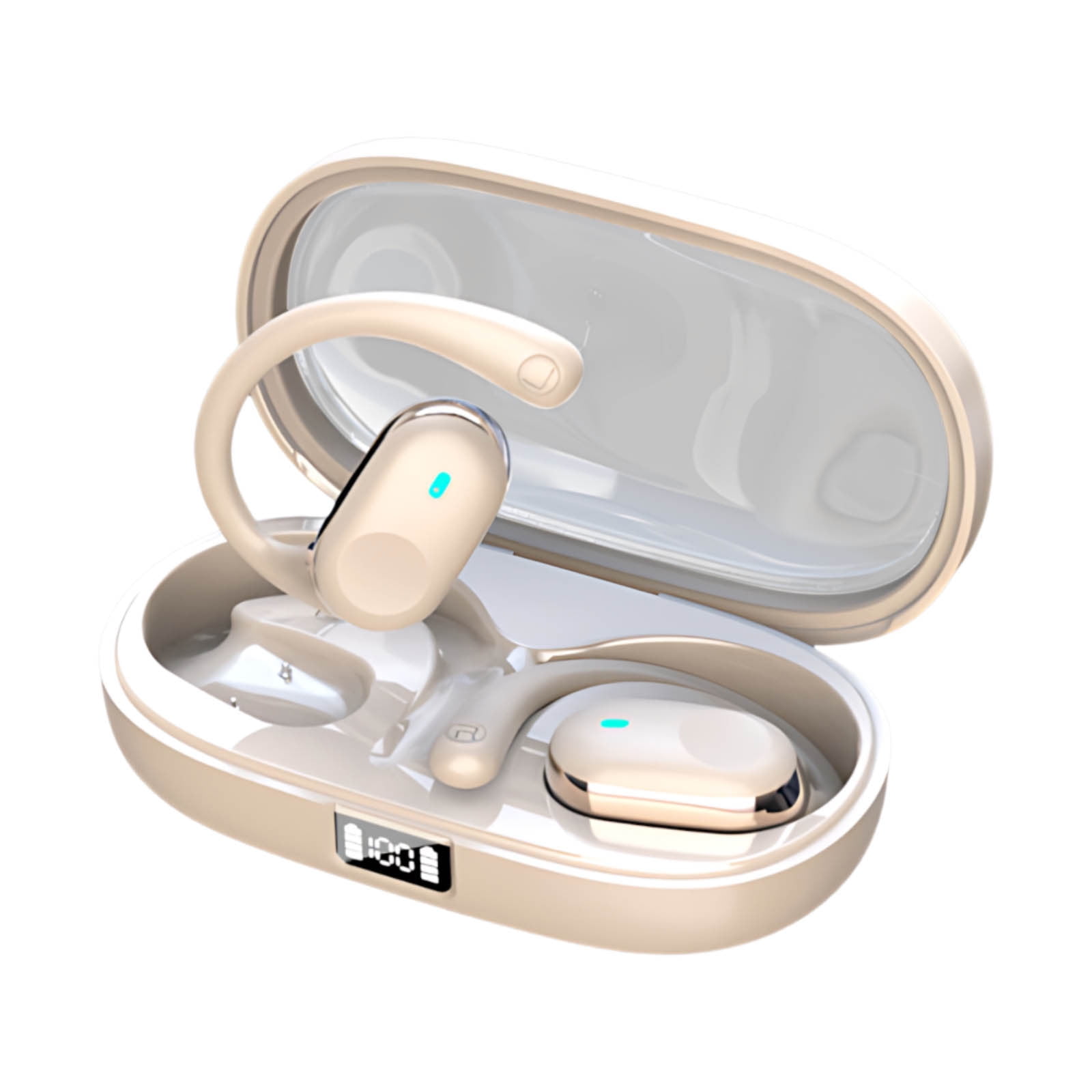Nmdmisc Translator Earbuds, Open Ear Headphones,Flegobey Translation ...