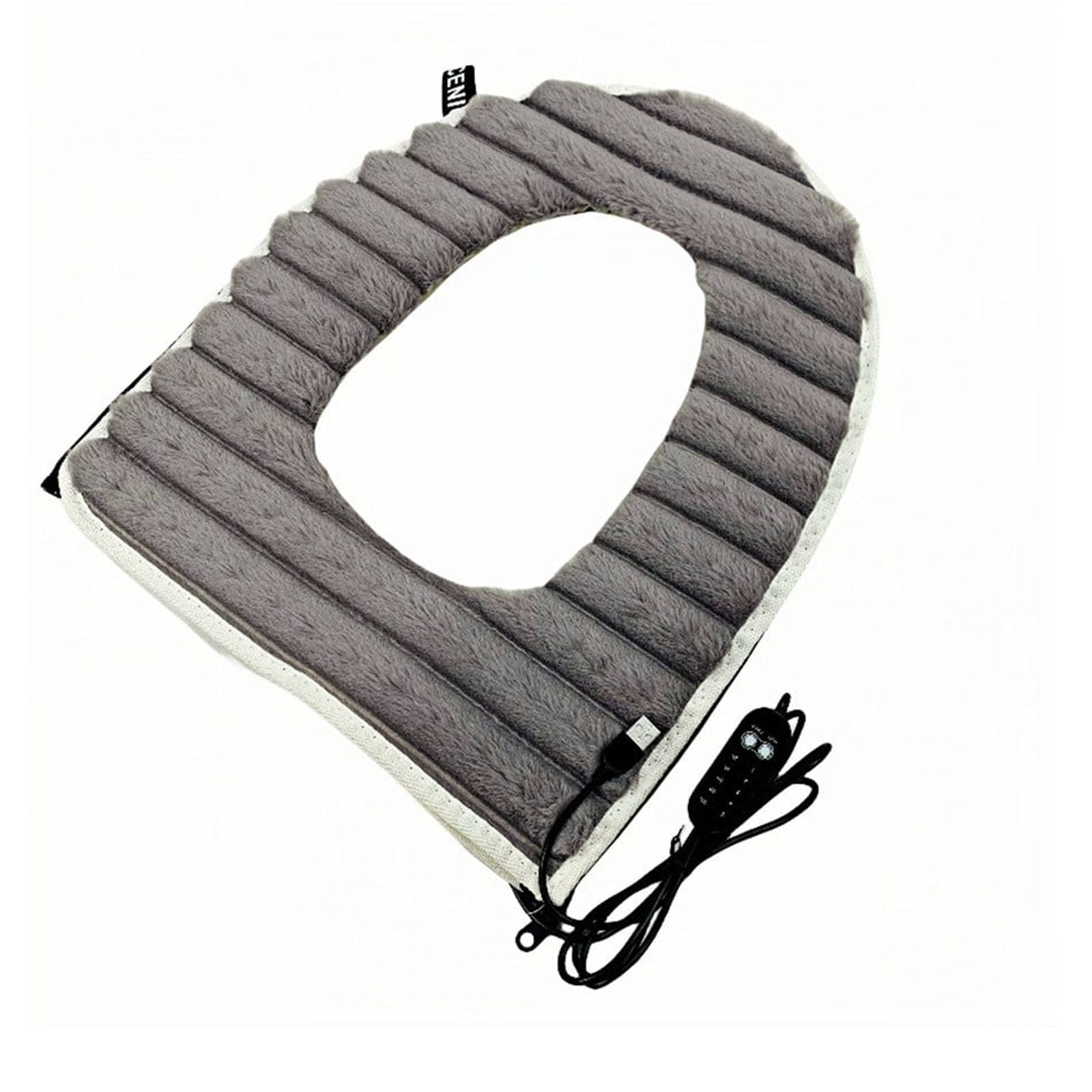Nmdmisc USB Powered Heated Toilet Seat Warmer with Charger,5-Speed ...