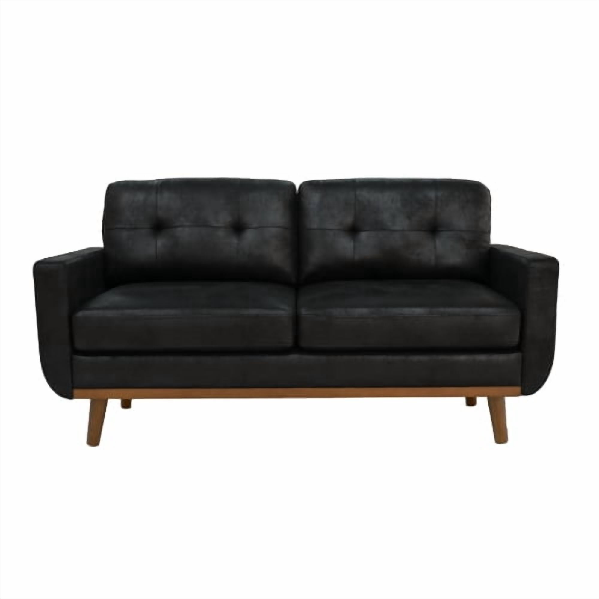 Nmkwnr 2 SeaterUpholstered Loveseat Sofa with Wood Frame, 65 inch Sofa ...