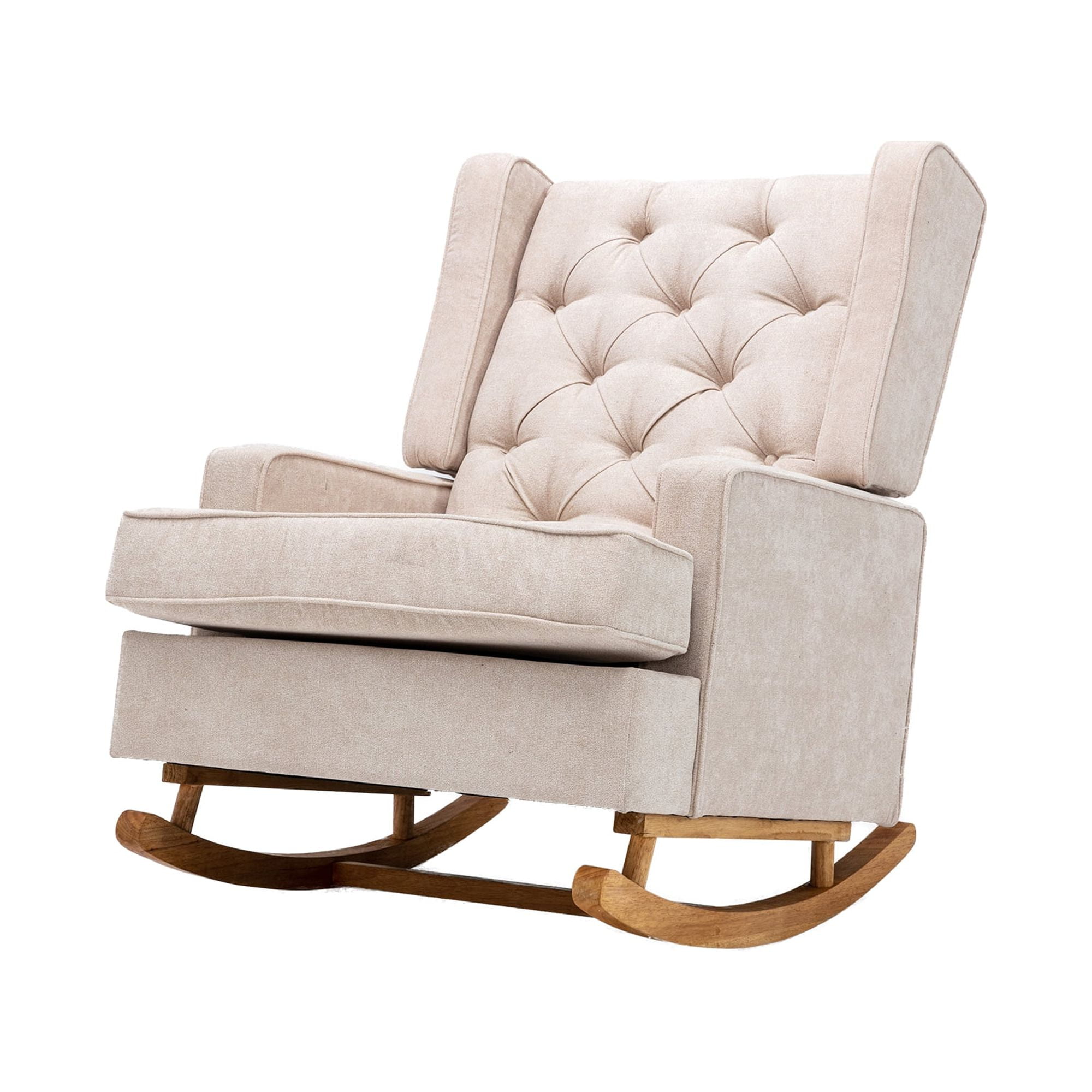 Nmkwnr Comfortable Rocking Chair Accent Chair for Living Room, Bedroom ...