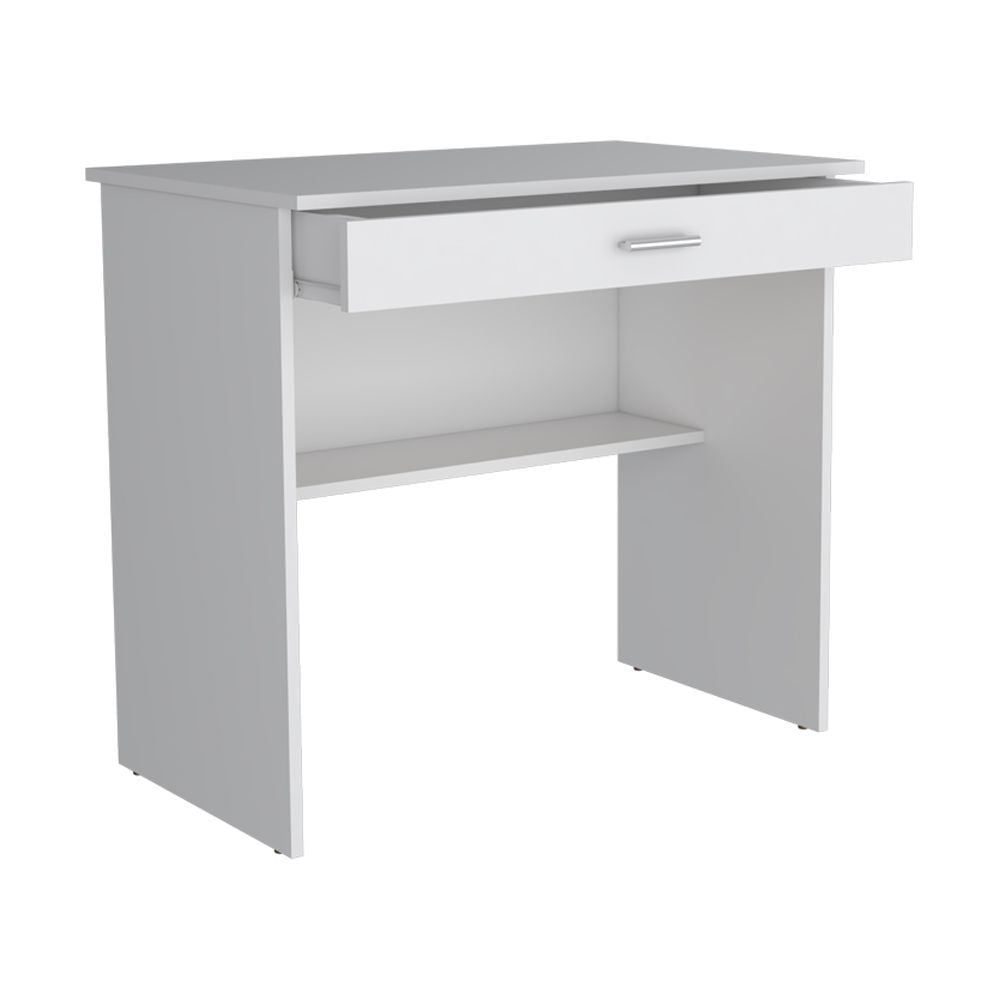 Nmkwnr Computer Desk with Shelf and Drawer, Writing Table for Office ...