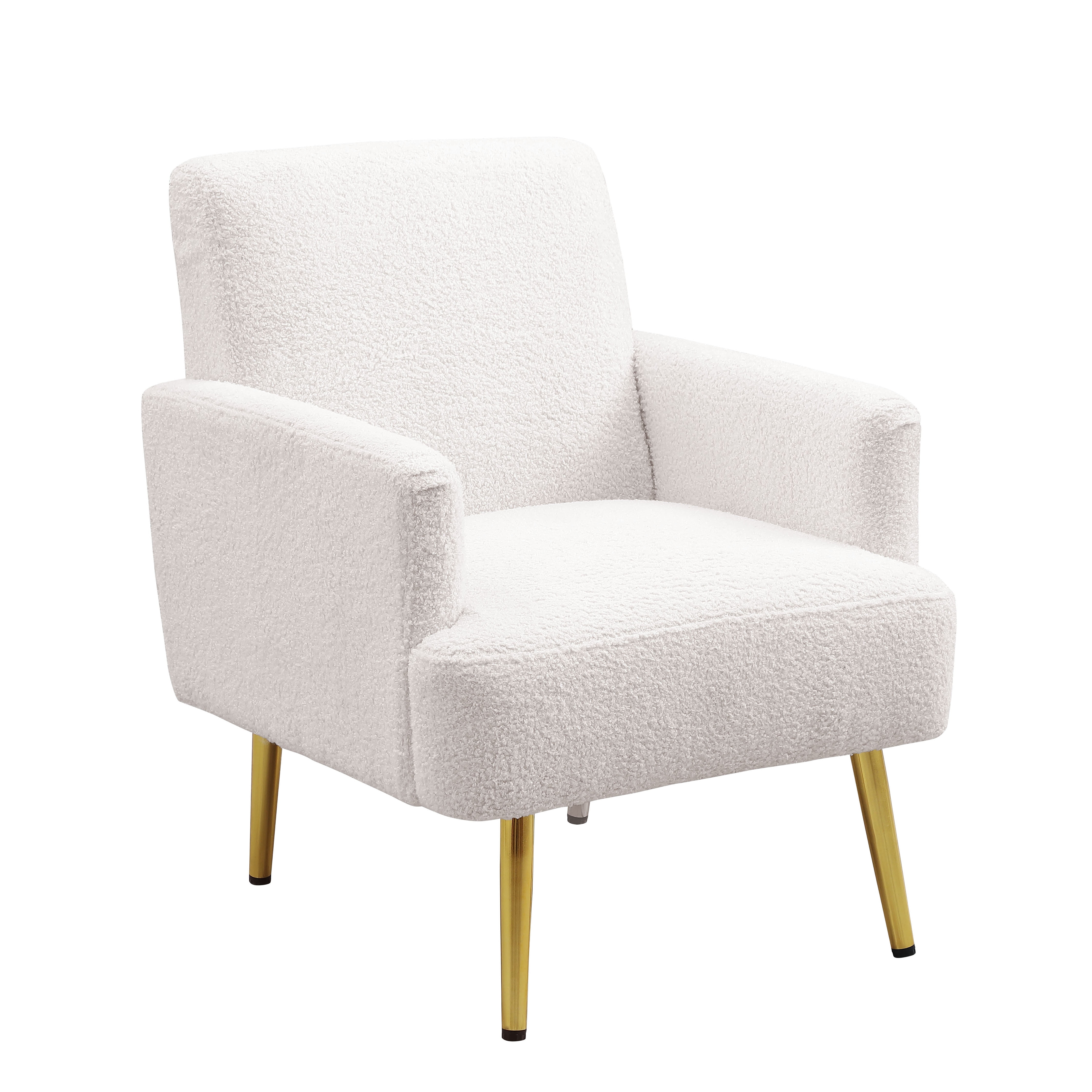 Nmkwnr Modern Accent Chair with Arm Rest, Armchair for Office, Living ...