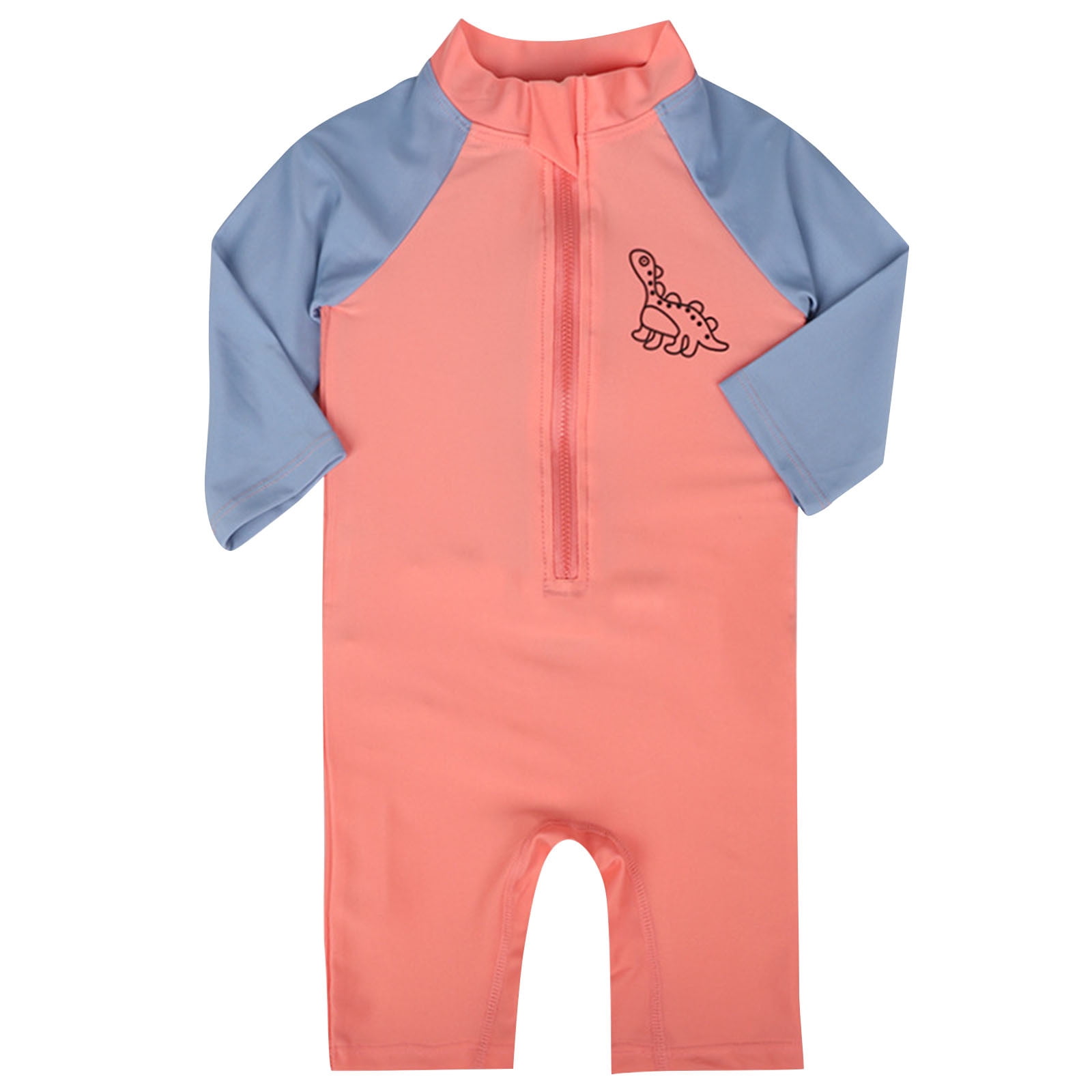 Nmnitkp Baby Boy Swimsuit,Toddler Boy One Piece Swimsuit Half Zipper ...