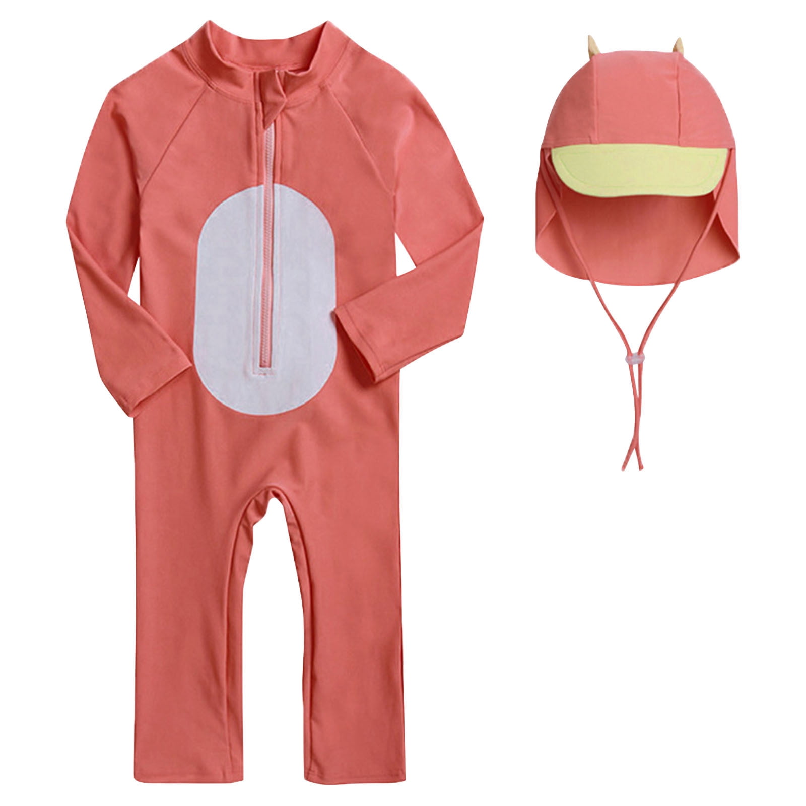 Nmnitkp Baby Boy Swimsuit,Toddler Boy One Piece Swimsuit Half Zipper ...