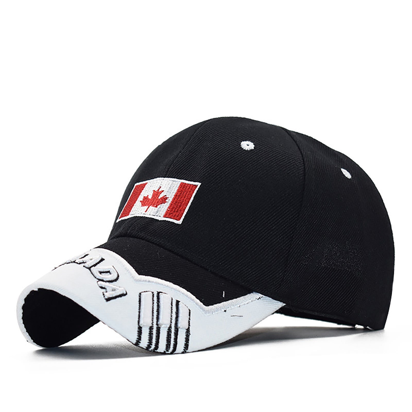 Nmnitkp Baseball Caps - Embroidered Maple Leaf, Adjustable Canada Flag ...