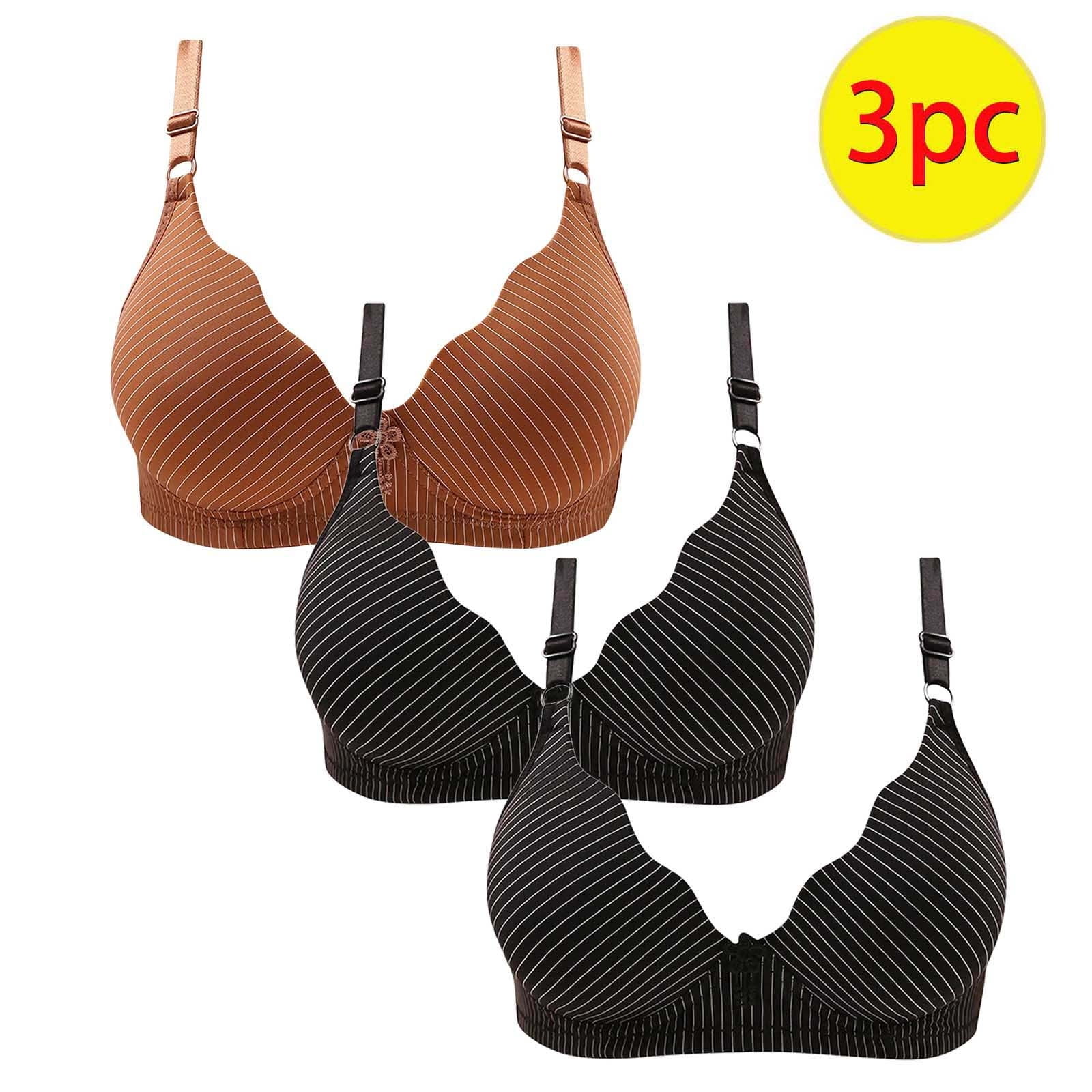 Nmnitkp Bras for Women No Underwire Wireless Comfort Lift Push Up ...
