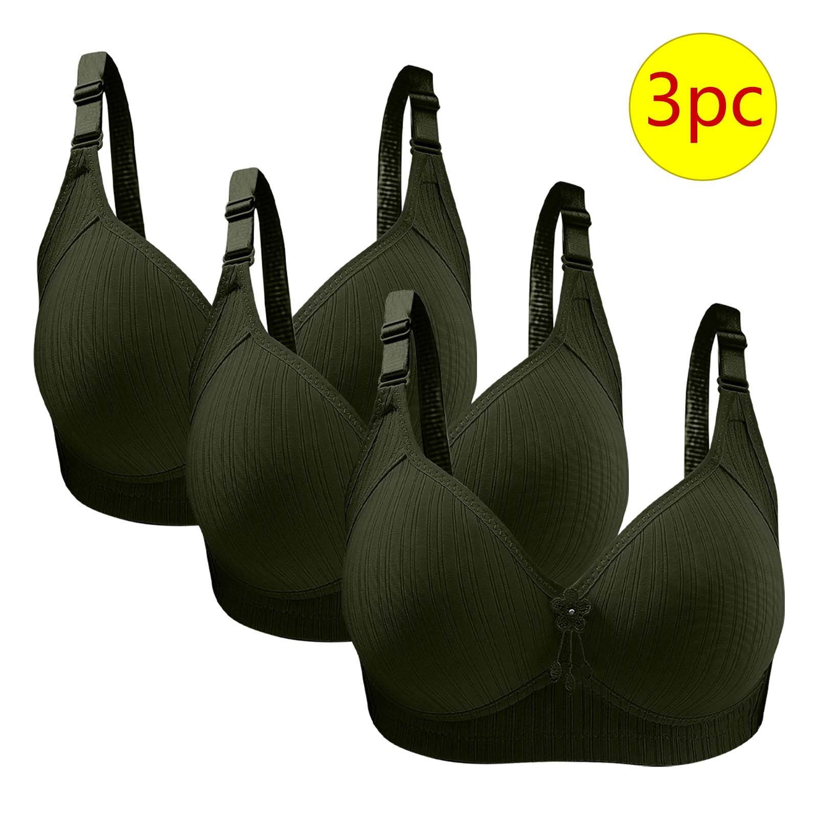 Nmnitkp Bras for Women No Underwire Wireless Comfort Lift Push Up ...