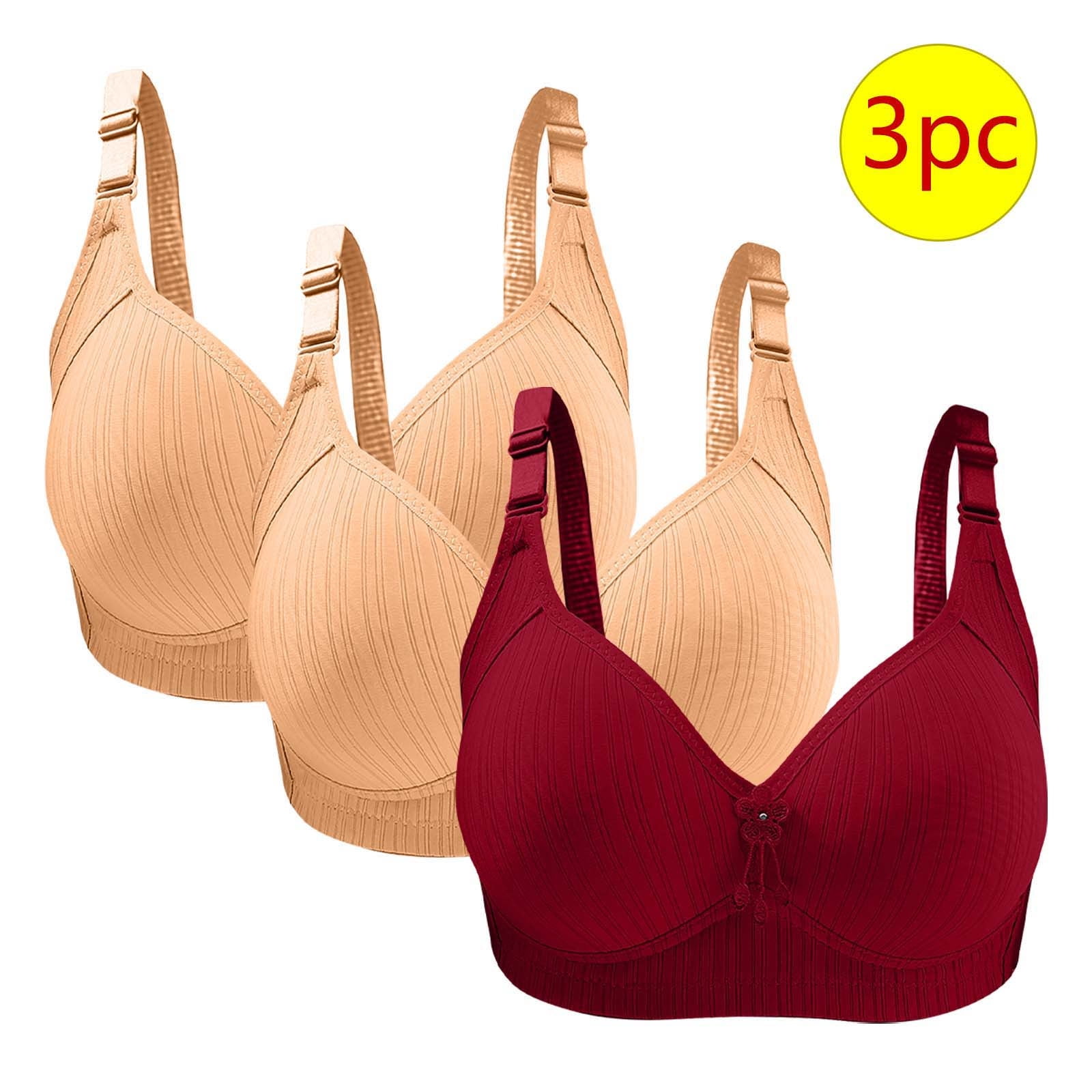 Nmnitkp Bras for Women No Underwire Wireless Comfort Lift Push Up ...