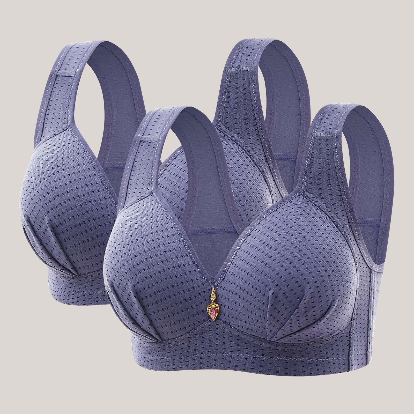 Nmnitkp Bras for Women Soft and Skin Friendly Women's Plus Size ...