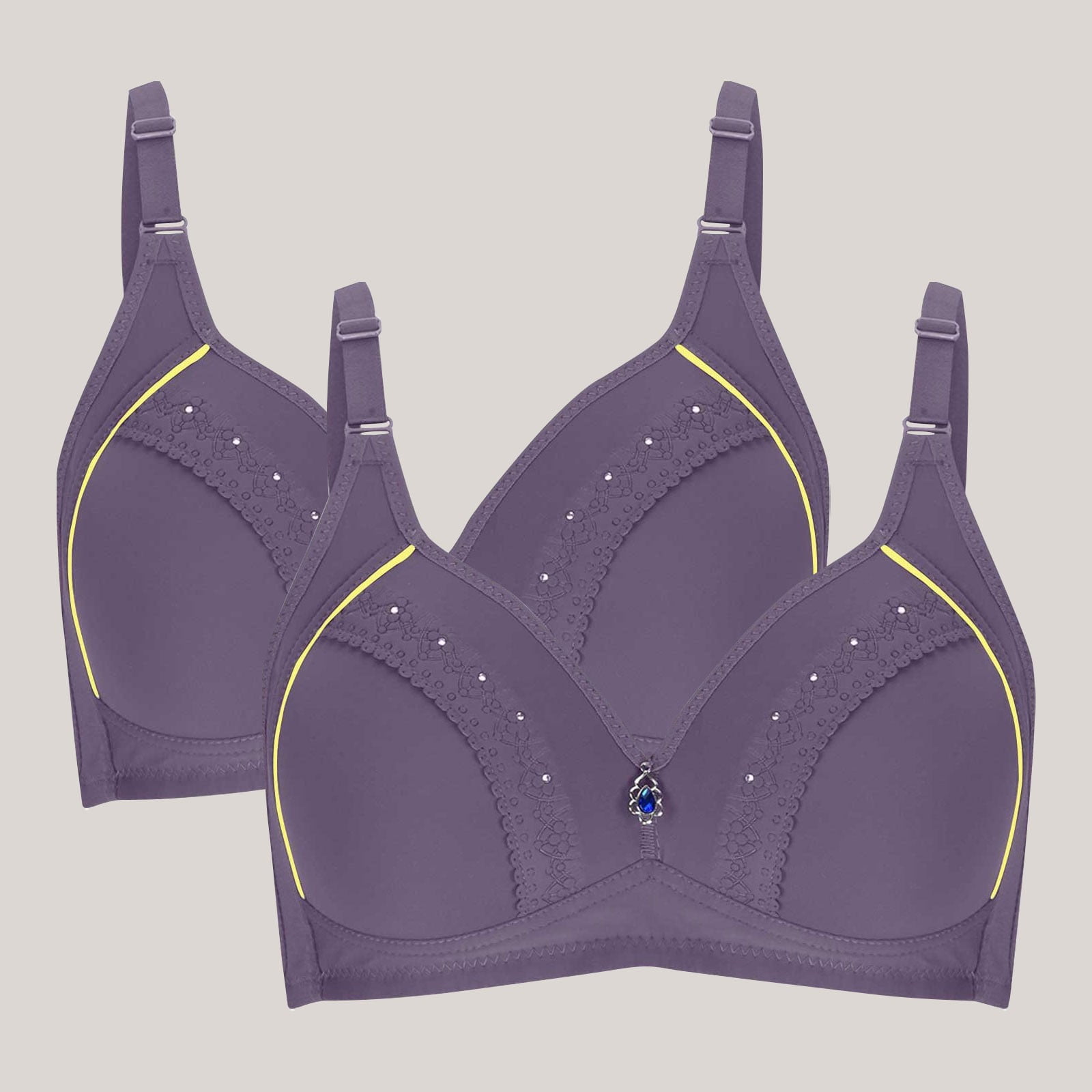 Nmnitkp Bras for Women Soft and Skin Friendly Women's Plus Size ...