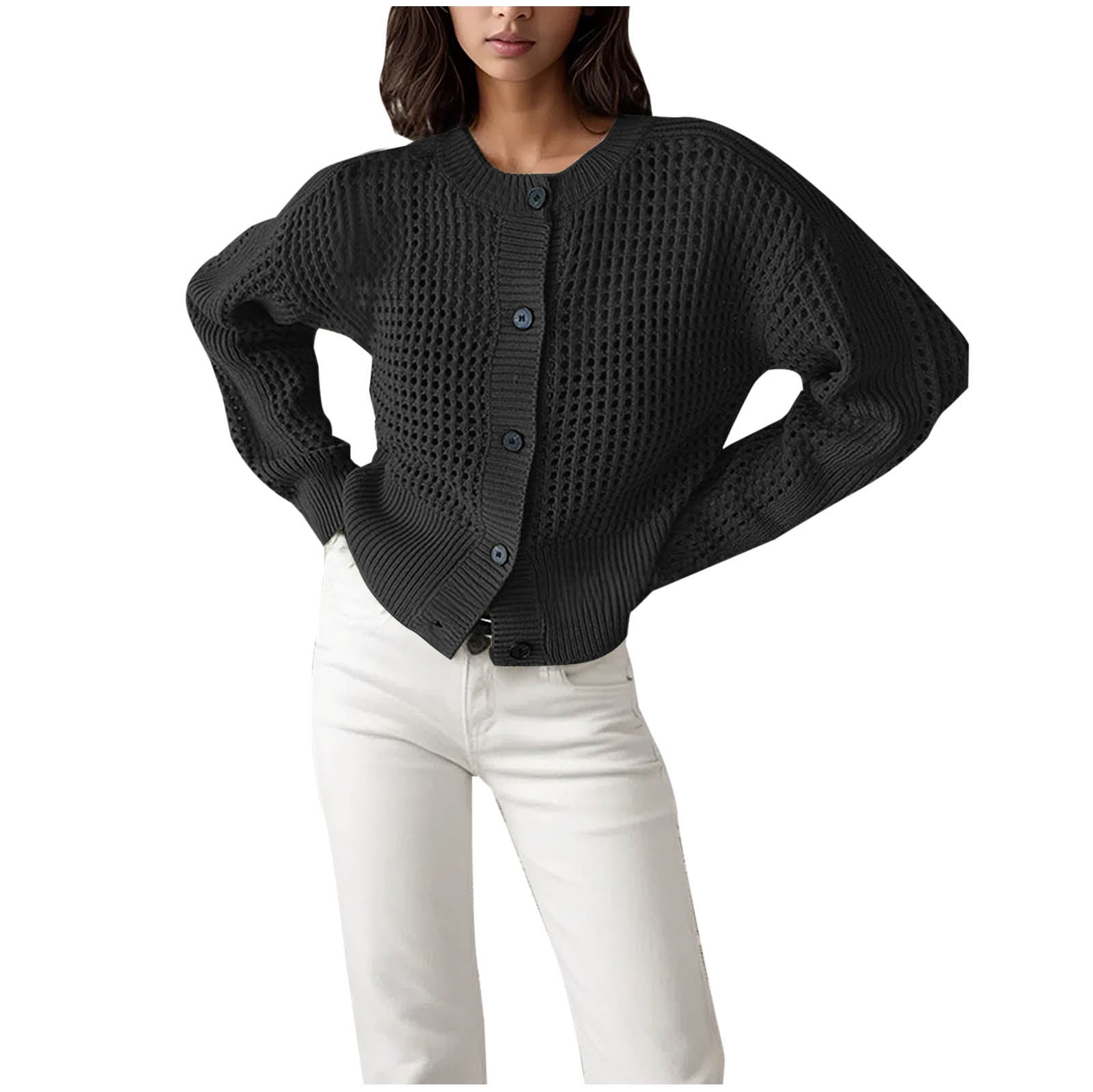 Nmnitkp Cardigan Sweaters for Women High Quality Healthy Fabric Women's ...