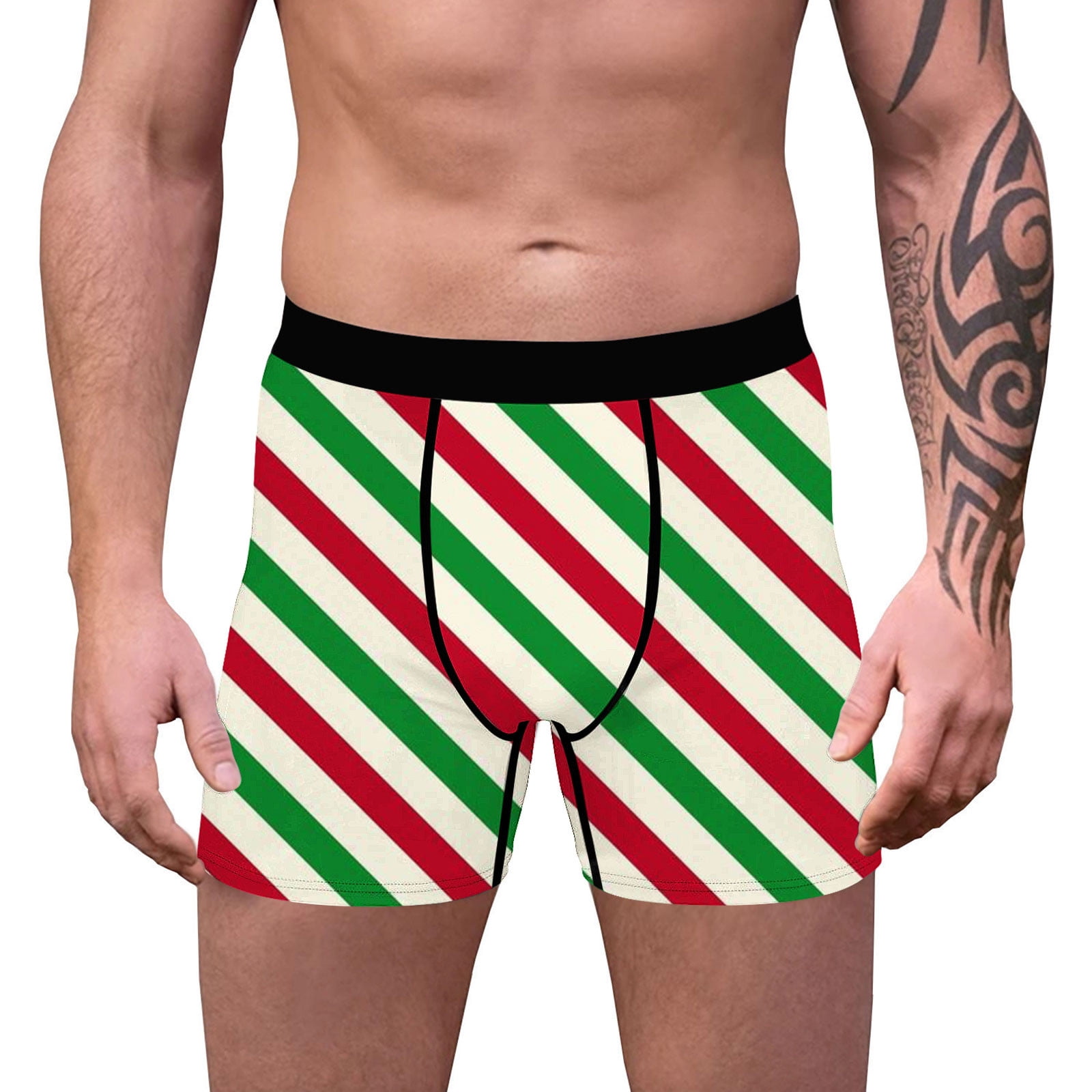 Nmnitkp Christmas Briefs Mens Underwear Soft and Breathable Men's ...