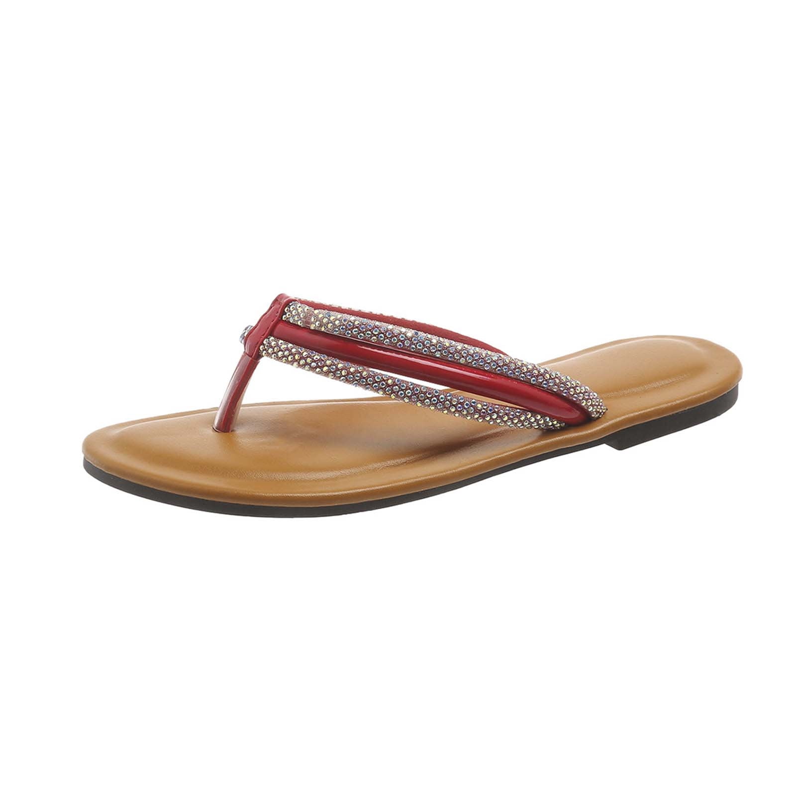 Nmnitkp Flip Flops For Women Stylish and Elegant Women's Sandals Yoga ...