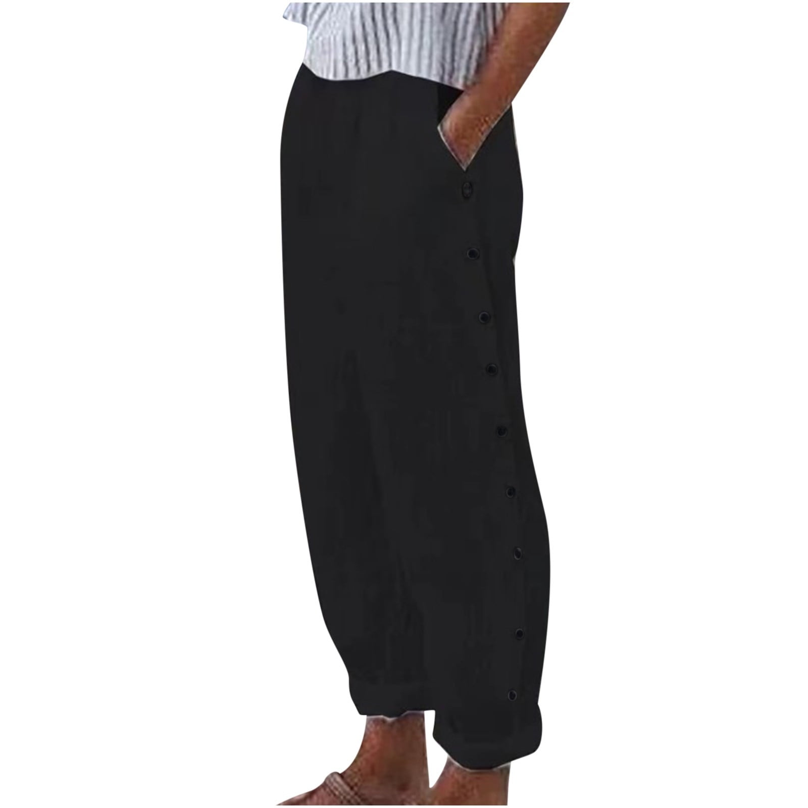 Nmnitkp Linen Pants Women Premium Healthy Fabric Women's Tear Away ...