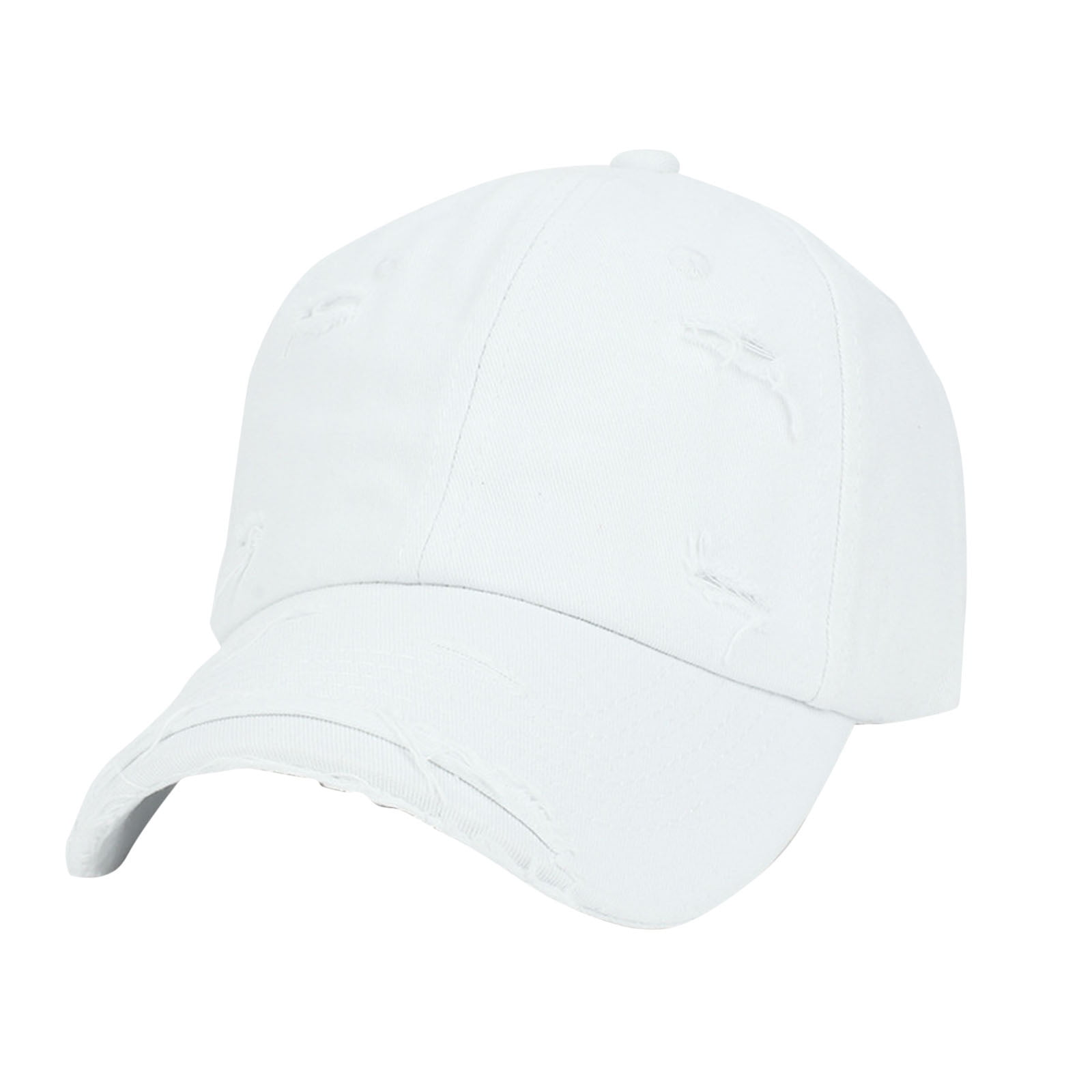 Nmnitkp Men and Women Washed Cotton Baseball Cap Snow Classic Style ...
