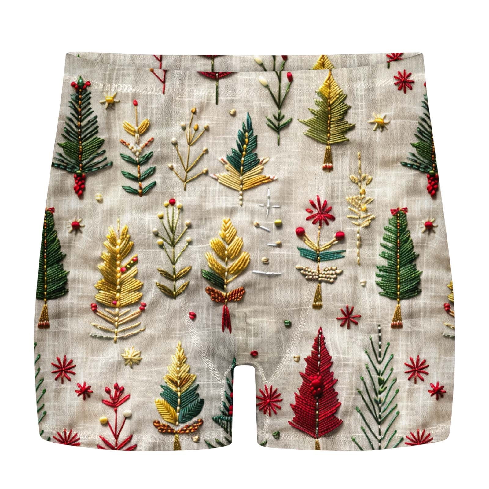 Nmnitkp Men's Christmas Briefs, Santa Clause Humorous Boxers Soft ...
