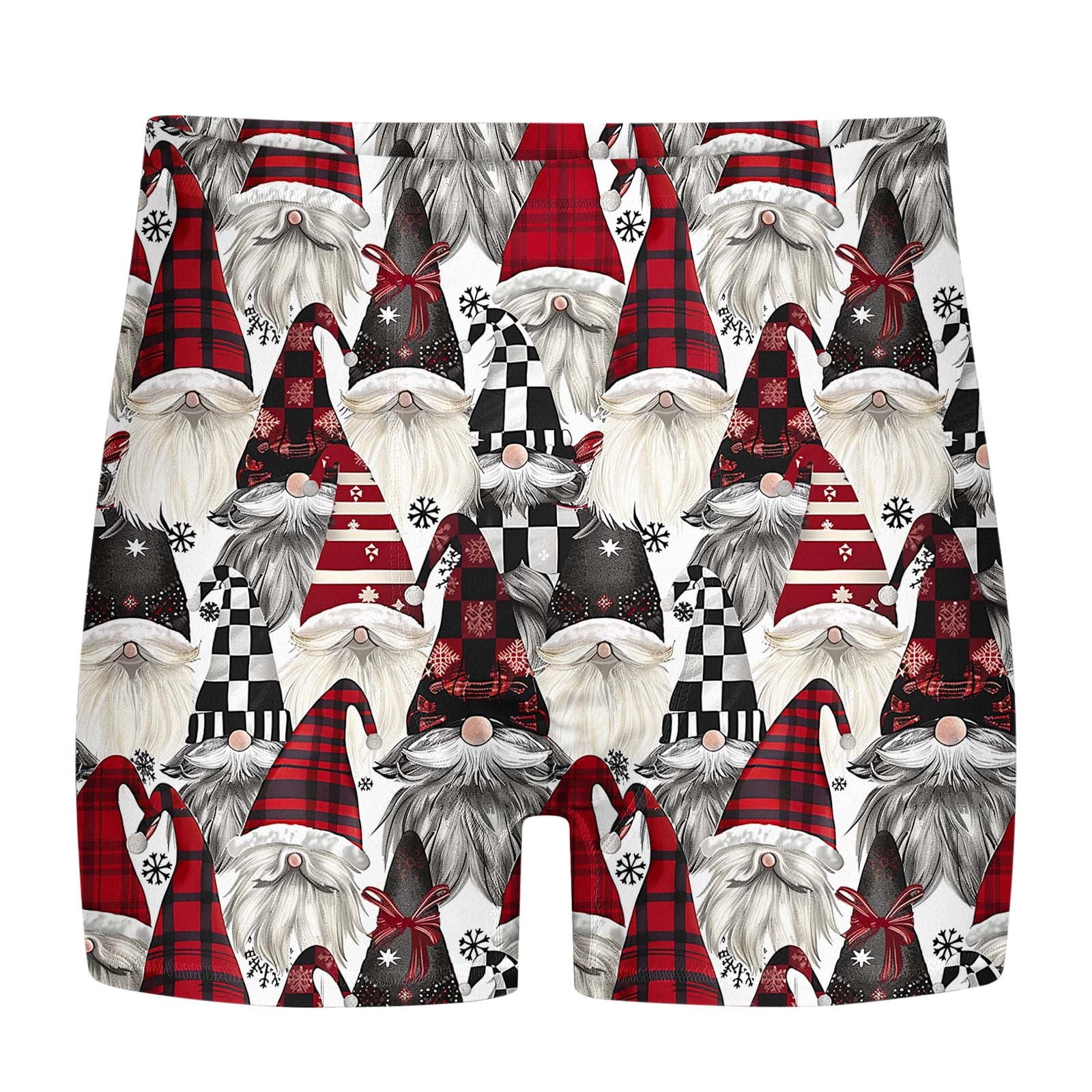 Nmnitkp Men's Christmas Briefs, Santa Clause Humorous Boxers Soft ...