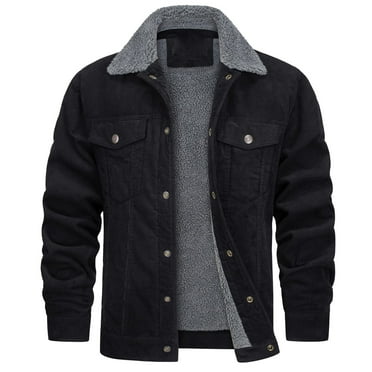 Wrangler® Men's and Big Men's Sherpa Lined Regular Fit Trucker Jacket ...