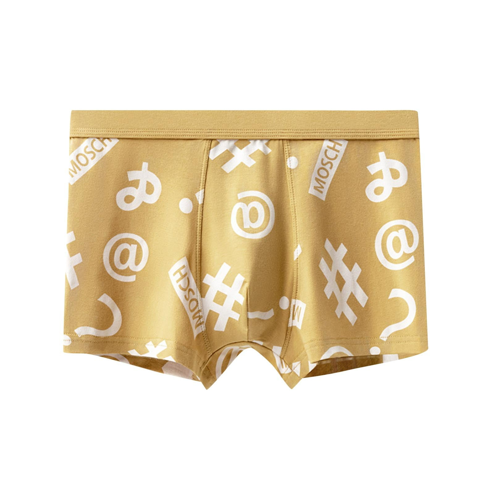 Nmnitkp Mens Underwear Cotton Trunks for Man Soft Waistband Open-fly No ...