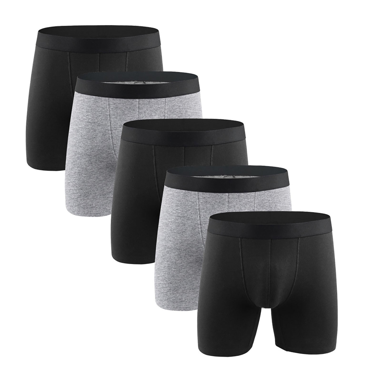 Nmnitkp Mens Underwear Soft and Breathable Mens Boxer Briefs ...