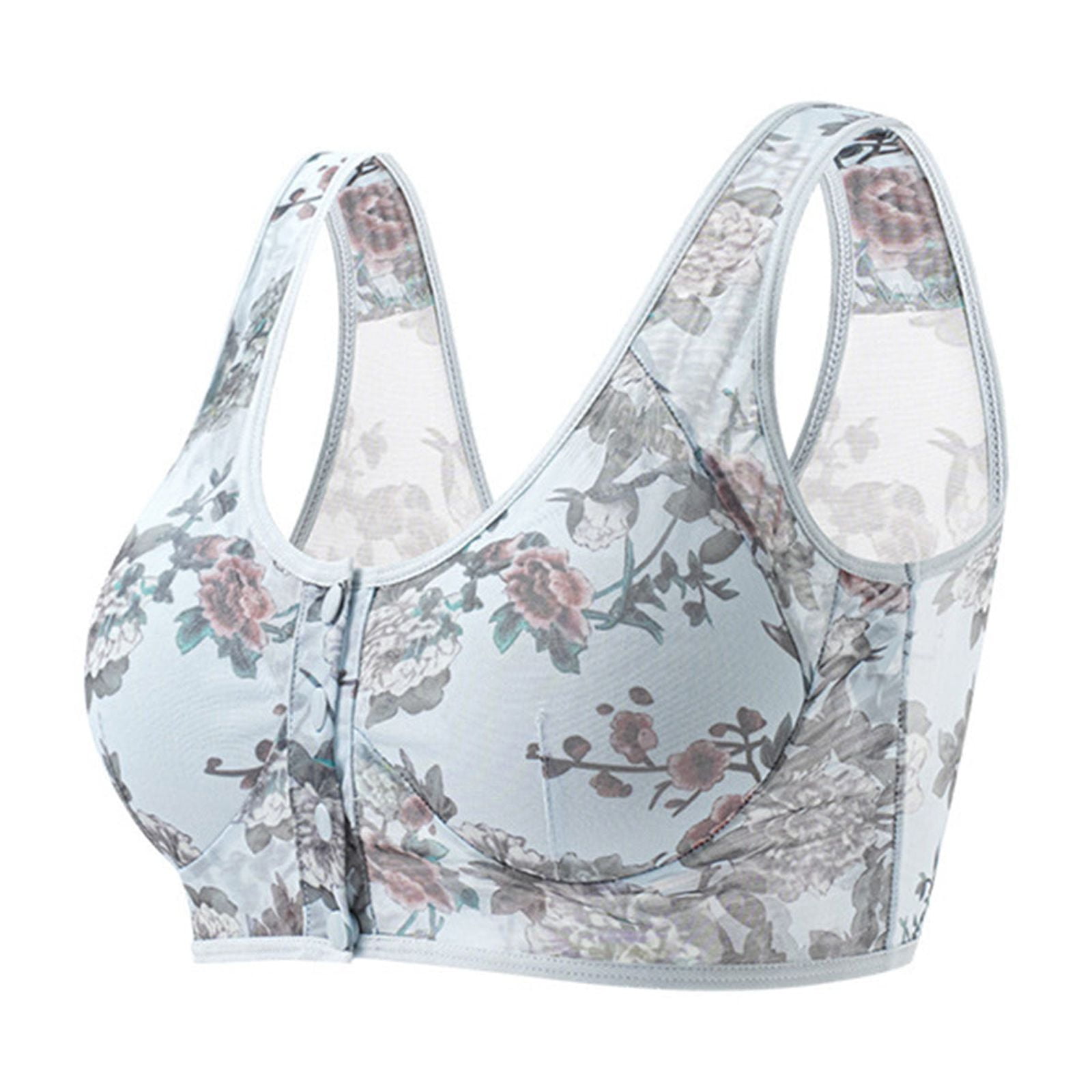 Nmnitkp Nursing Bras for Breastfeeding, Antibacterial Fabric Nursing ...