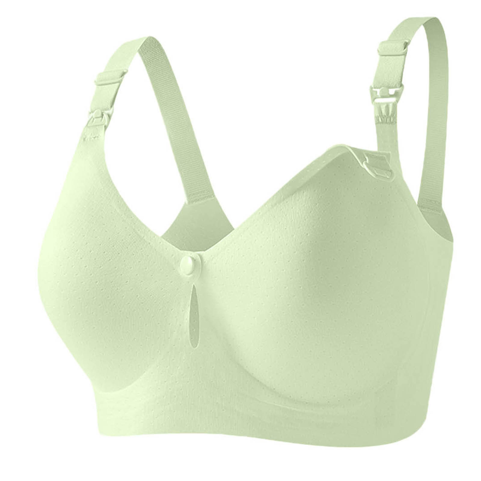 Nmnitkp Nursing Bras for Breastfeeding,Antibacterial Fabric Seamless ...