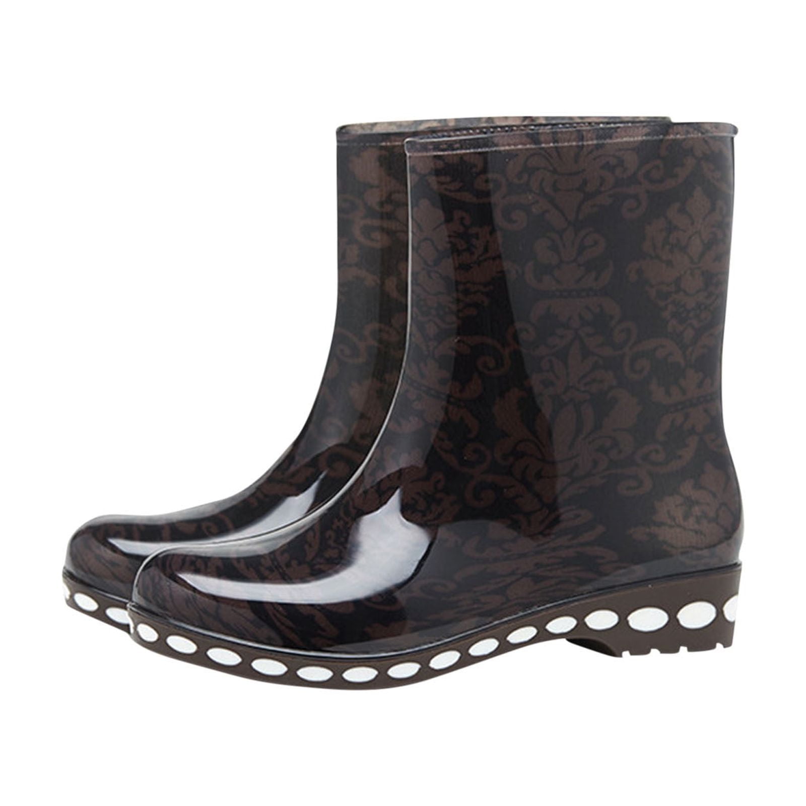 Nmnitkp Rain Boots Premium Material Waterproof Womens Rain Boots ...