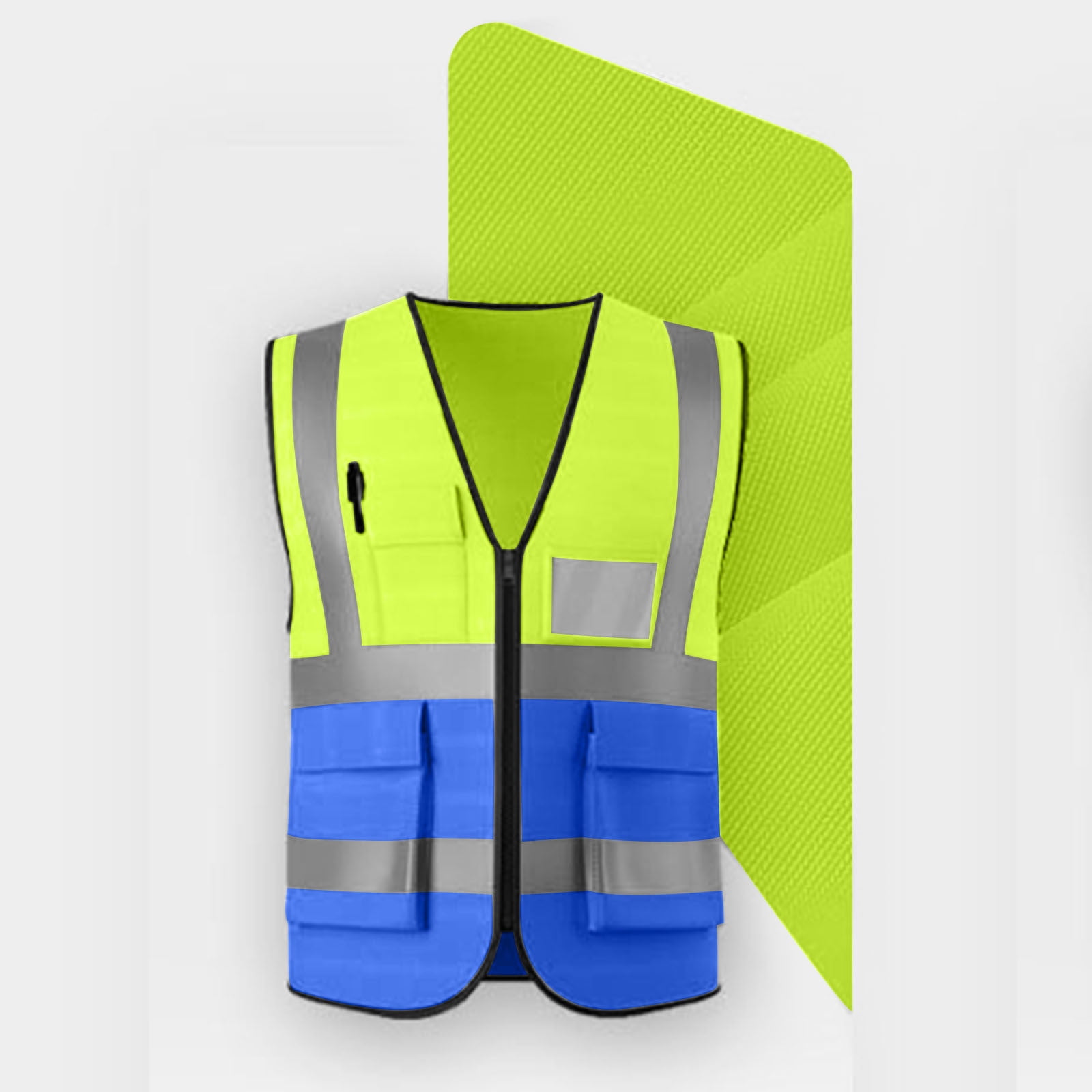 Nmnitkp Safety Vest,Reflective Safety Vest High Visibility Class II ...
