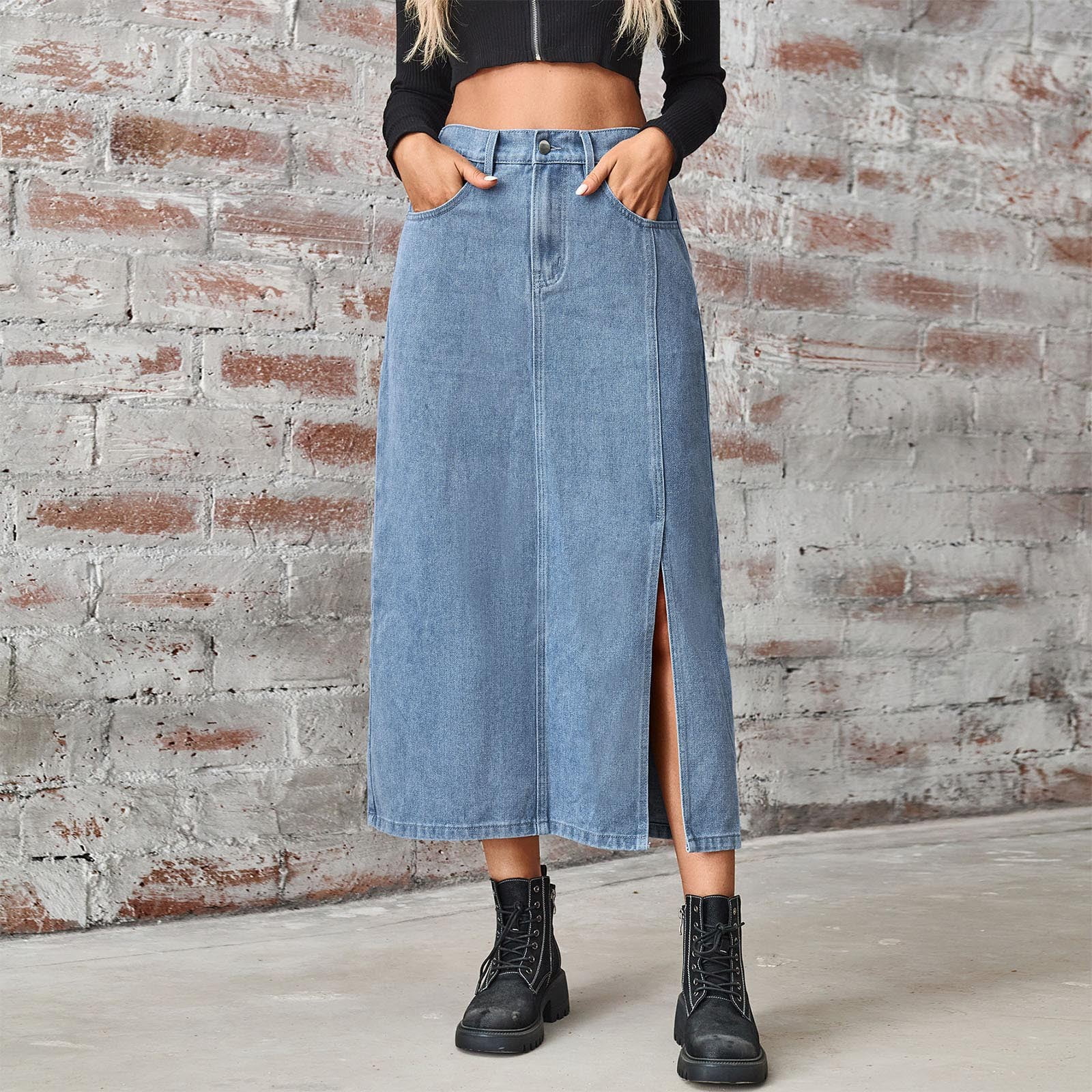 Nmnitkp Skirts for Women Comfortable & Healthy Fabric Womens Casual ...