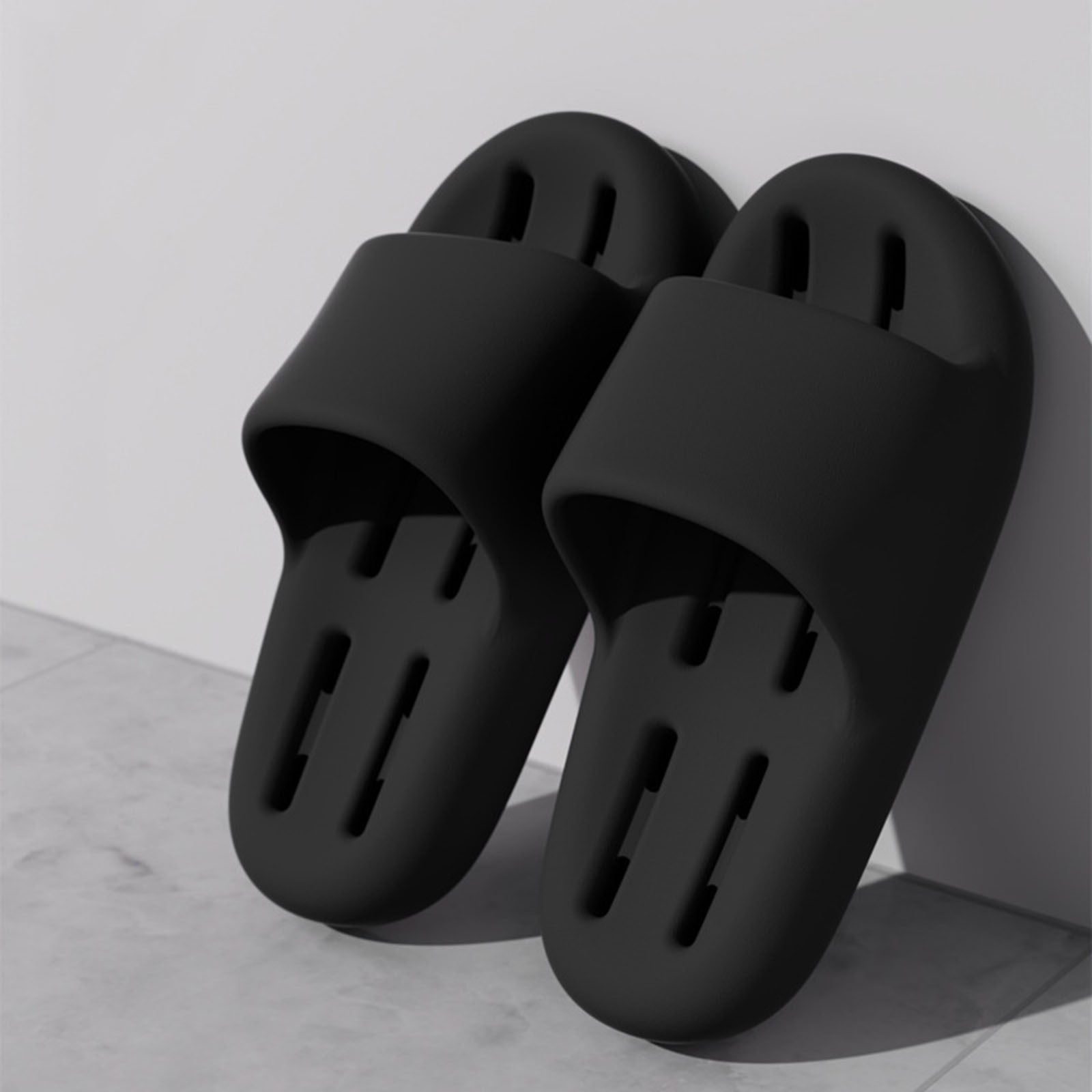 Nmnitkp Slippers Unisex Quick Dry Drainage Hole EVA Slippers Non-Slip ...