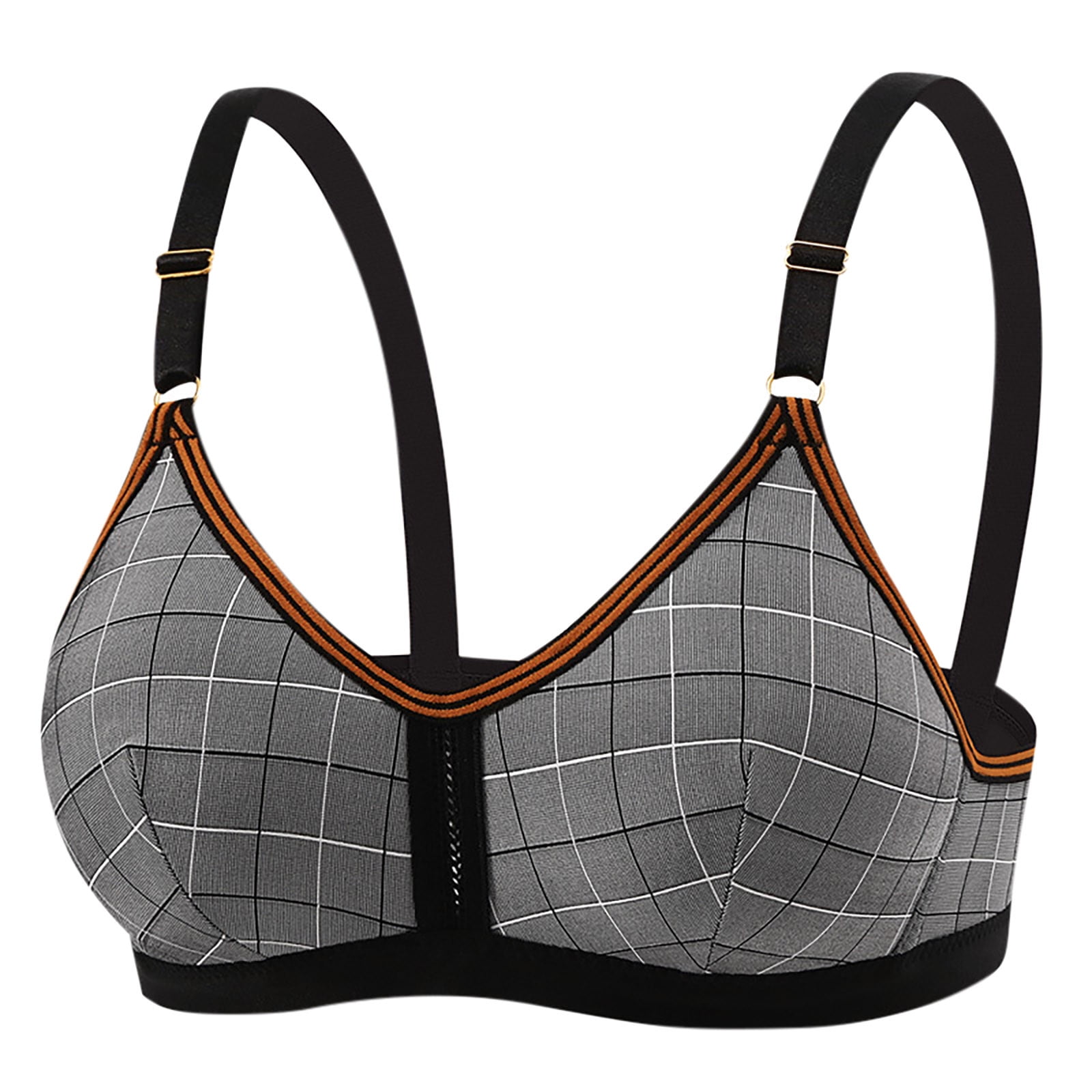 Nmnitkp Sports Bras for Women No Underwire Wireless Comfort Lift Push ...