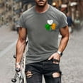 Nmnitkp St. Patricks Day Shirts for Men Crew Neck Short Sleeve T-Shirt ...