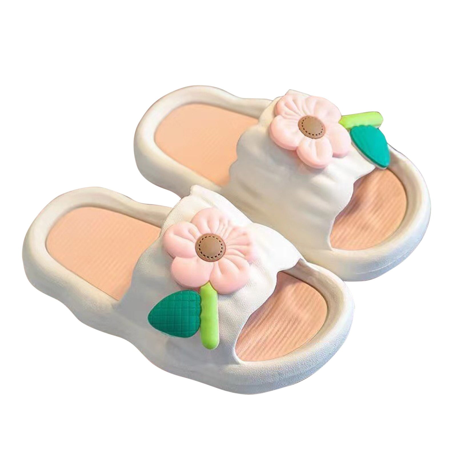 Nmnitkp Toddler Little Kids Slides Sandals Beach Pool Shower Slides ...