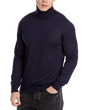 Nn07 Mens Regular fit Long Sleeve Turtleneck Sweater Large Turtleneck ...