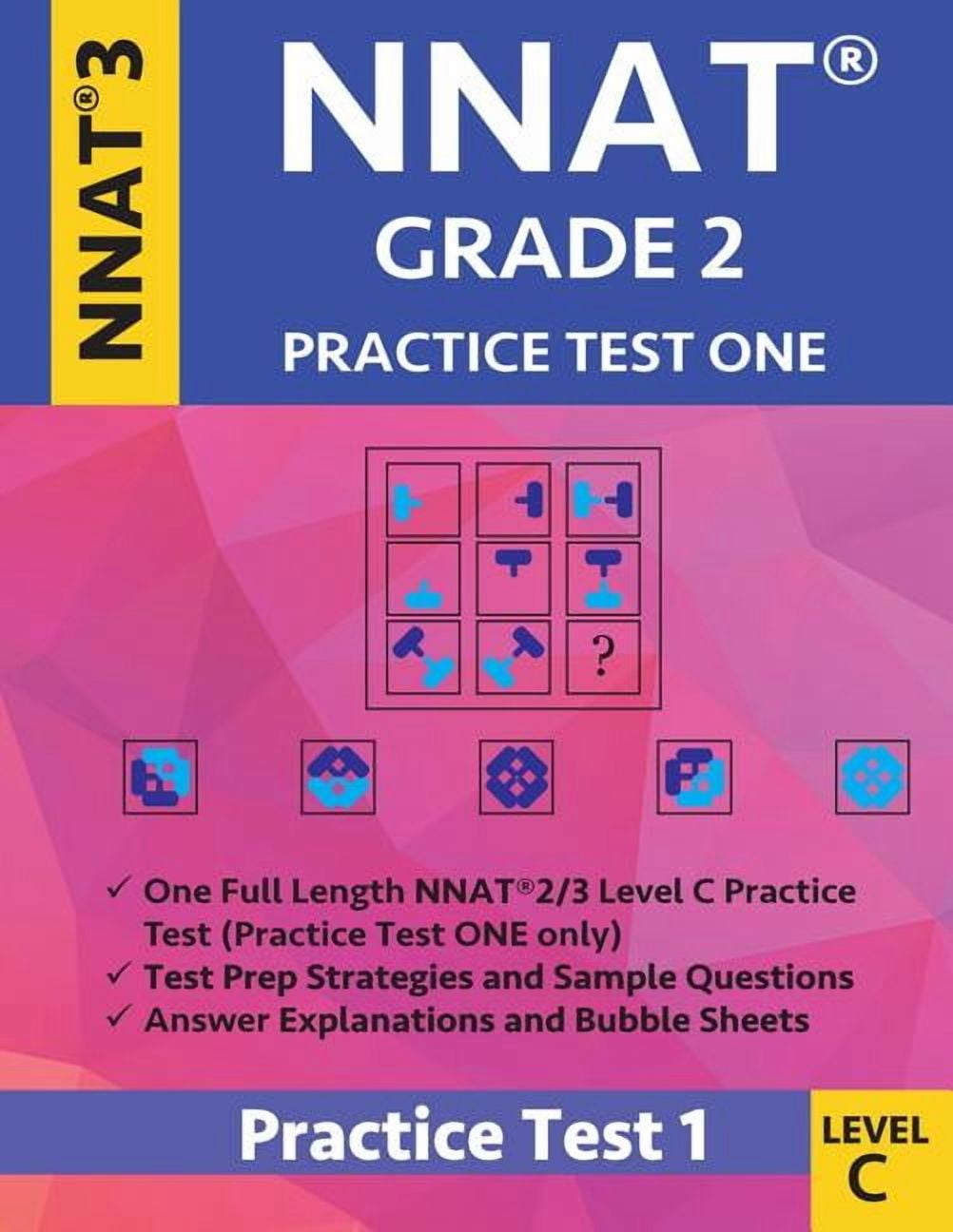 Nnat Grade 2 - Nnat3 - Level C: Nnat Practice Test 1: Nnat 3 Grade 2 ...