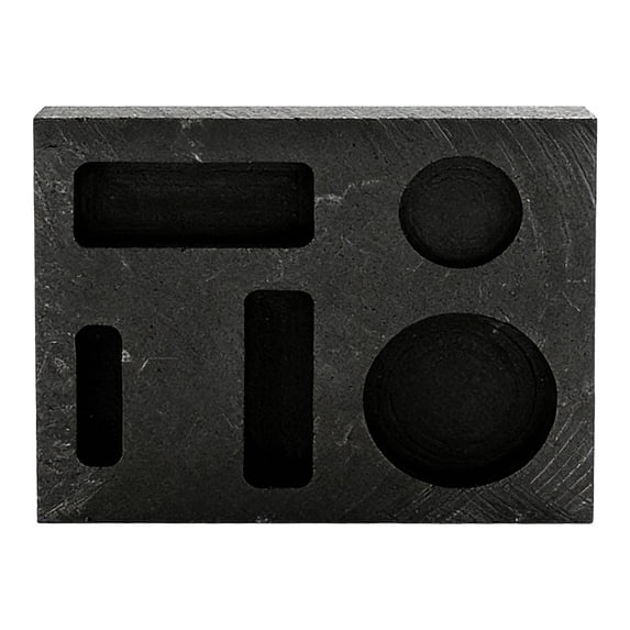 Nnndbs Graphite Ingot Mold for Casting Gold Silver Copper High ...