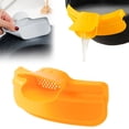 Nnndbs Silicone Pot Strainer Clip On, Edge Strainer Funnel for Pasta ...
