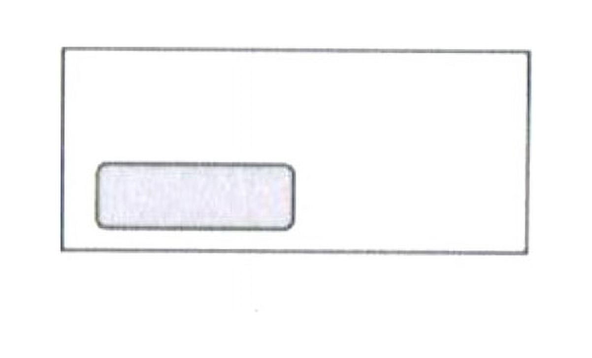 No. 10 White F Short Window Envelopes, 4-1/8" x 9-1/2", Western ...