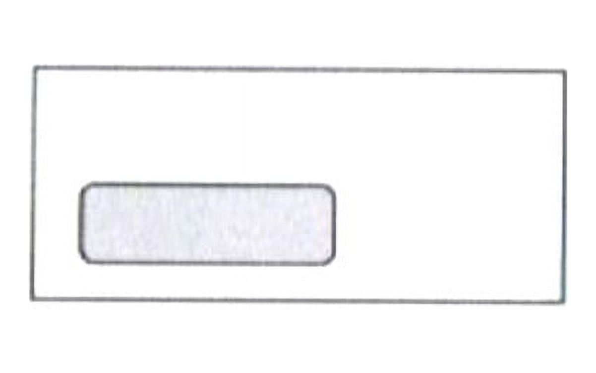 No 10 White H Window Envelopes 4 1 8 X 9 1 2 President® 24 Lb