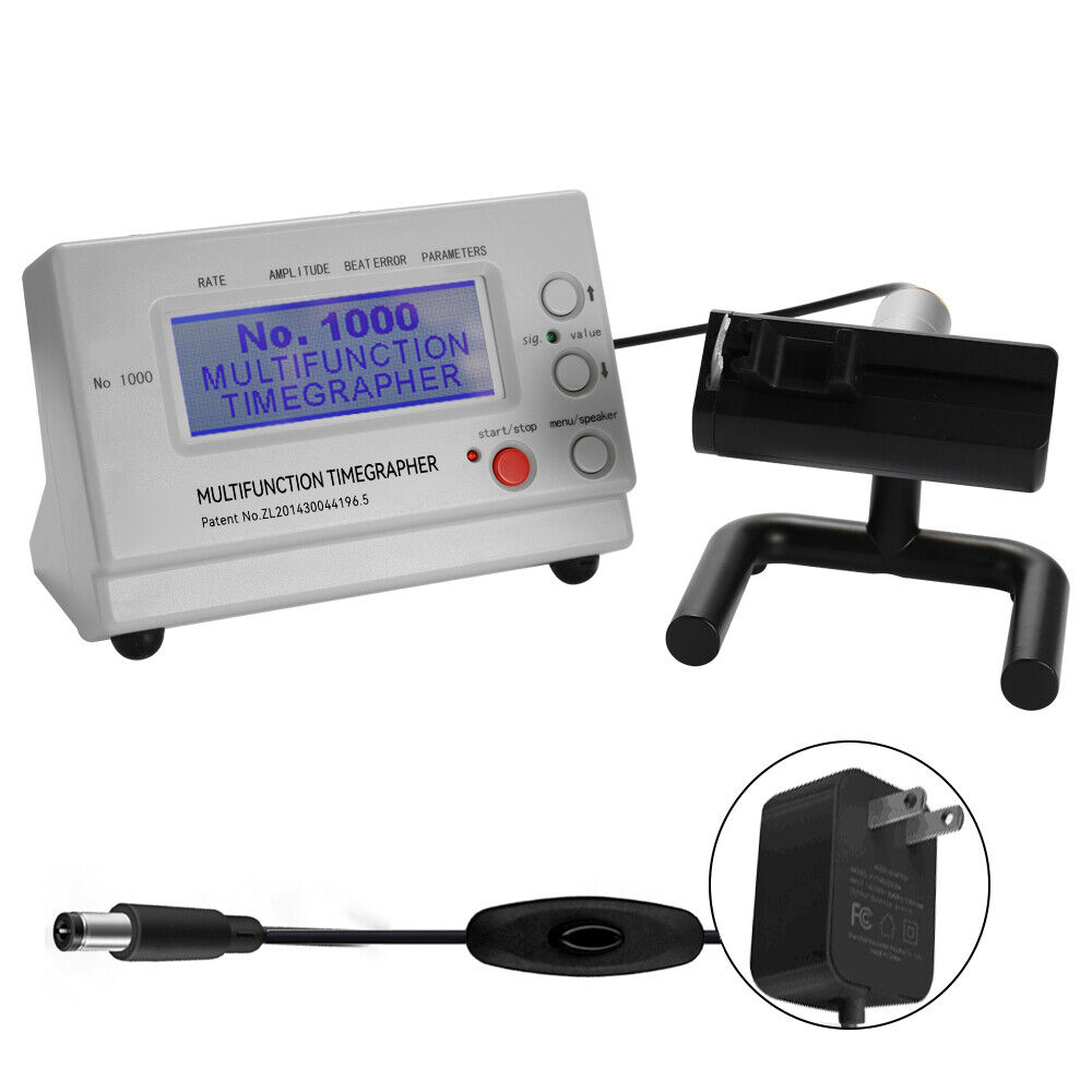 No.1000 Timegrapher Mechanical Watch Timing Machine Tester US Plug G3S0 ...