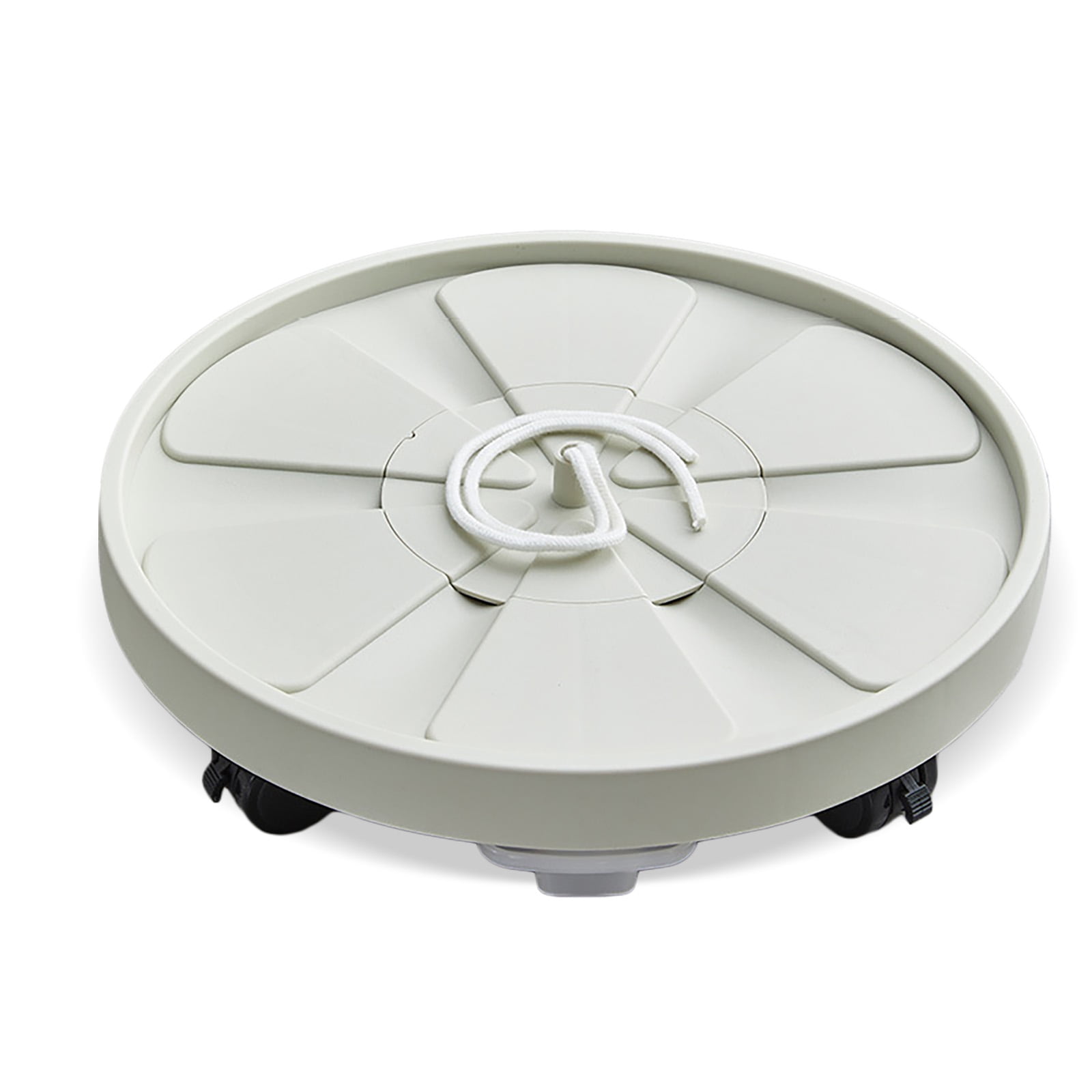 No. 2 4-wheel outer diameter 28cm (inner diameter 25cm) beige self ...